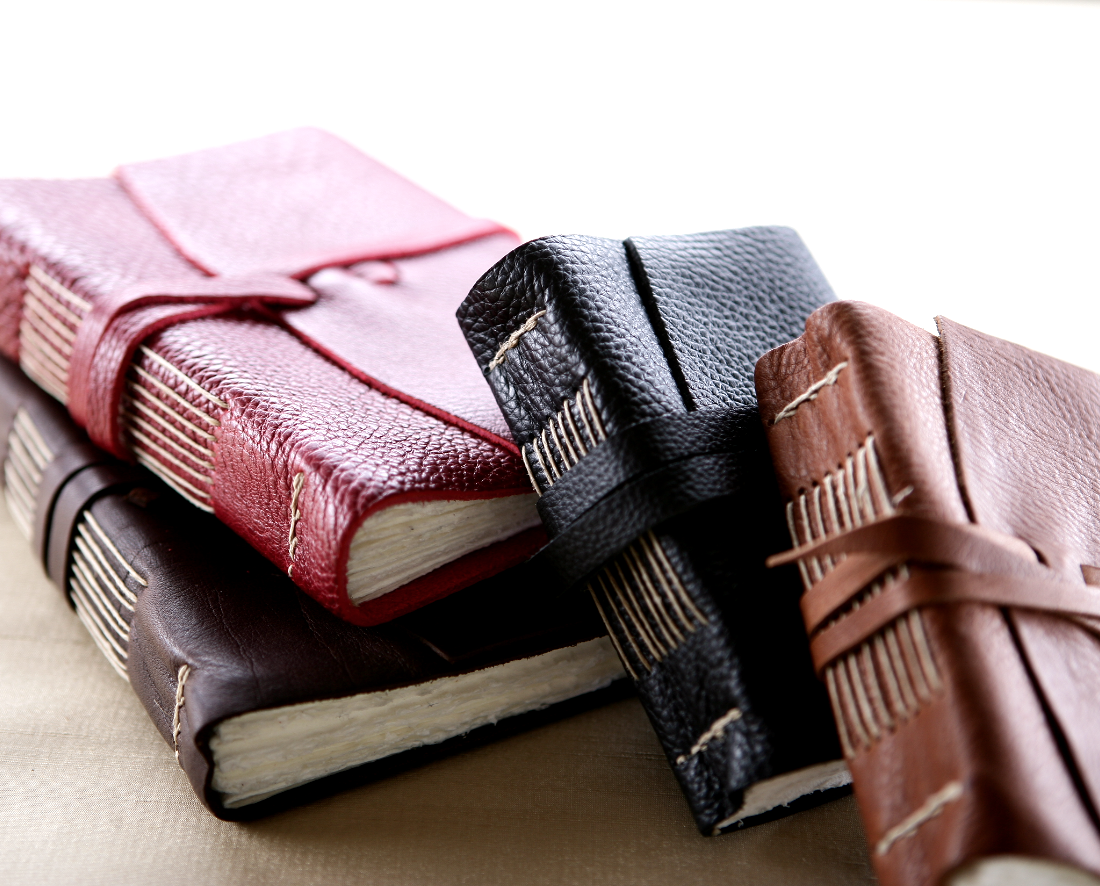 Hand-made Leather Note