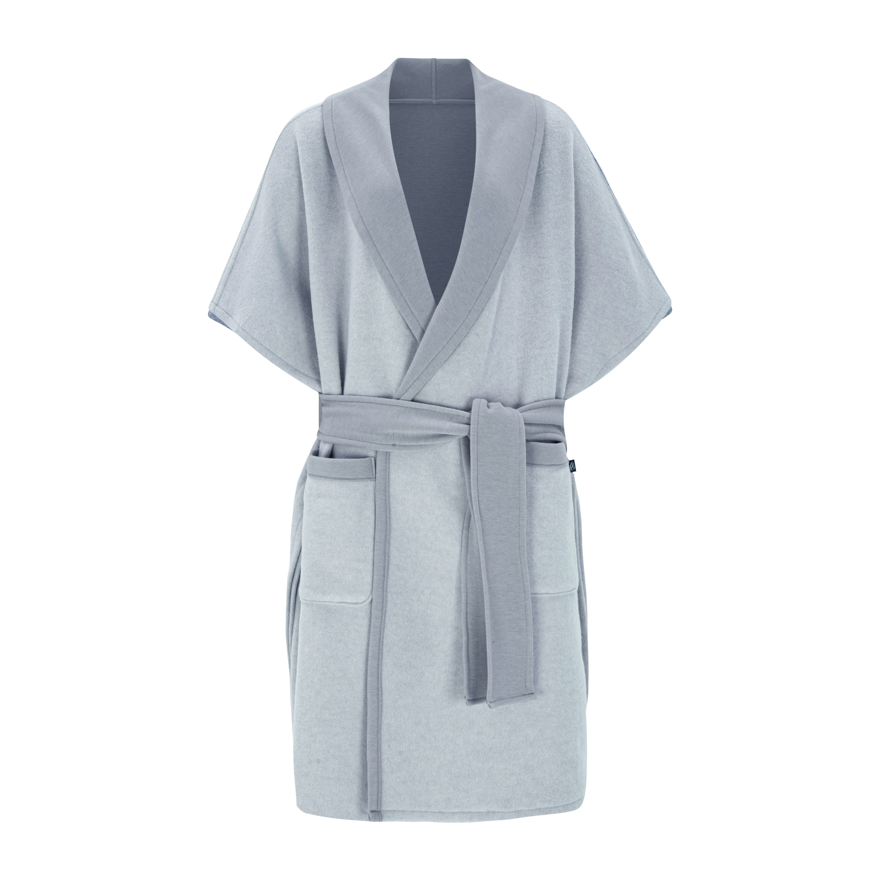 Soft touch lounge robe _Warm Gray