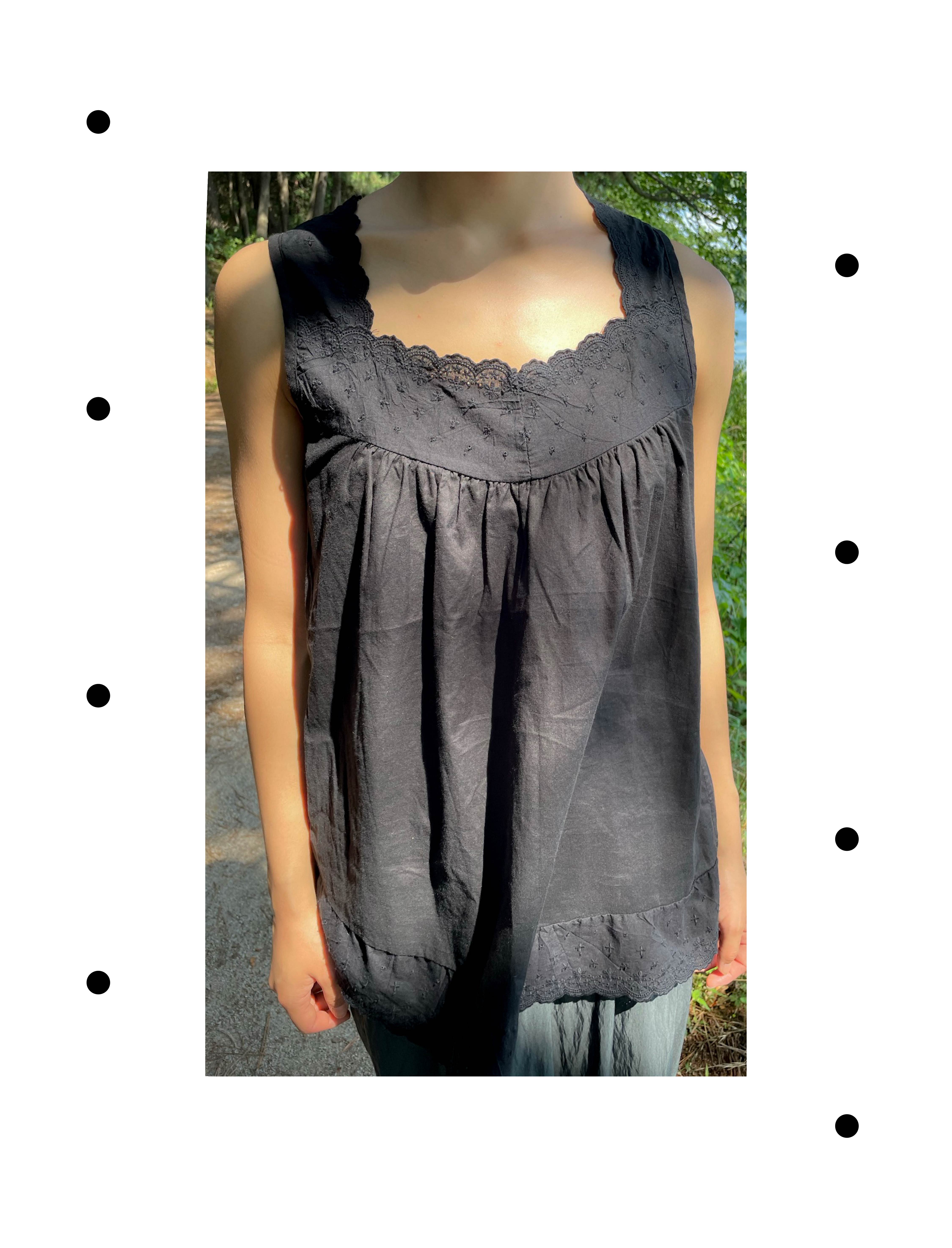 punching cotton sleeveless