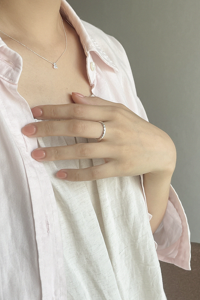 (925) Tide Ring (2colors)