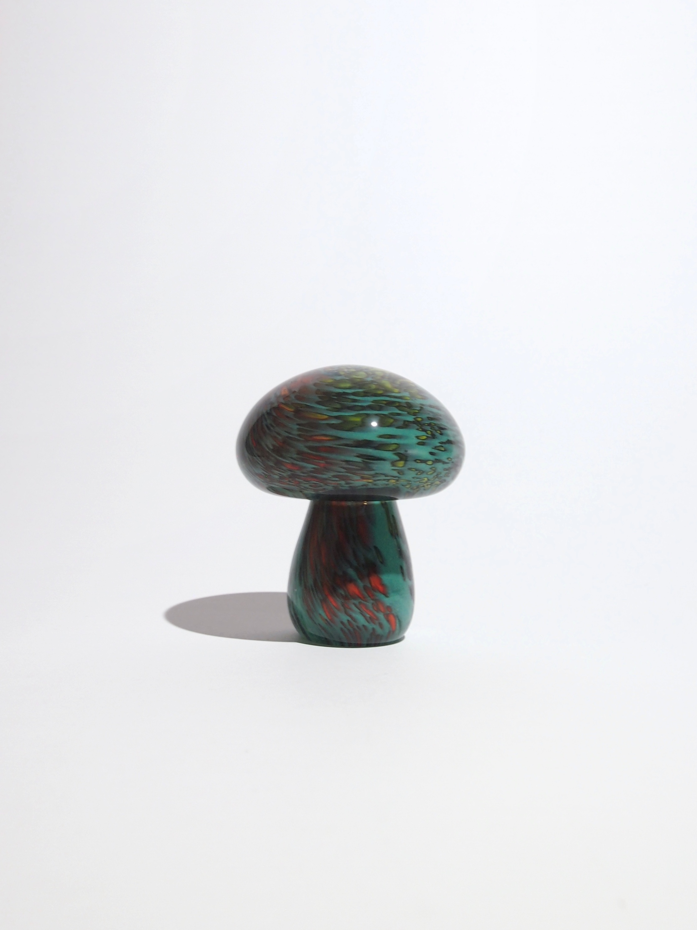 Vintage Mdina Glass Mushroom Paperweight