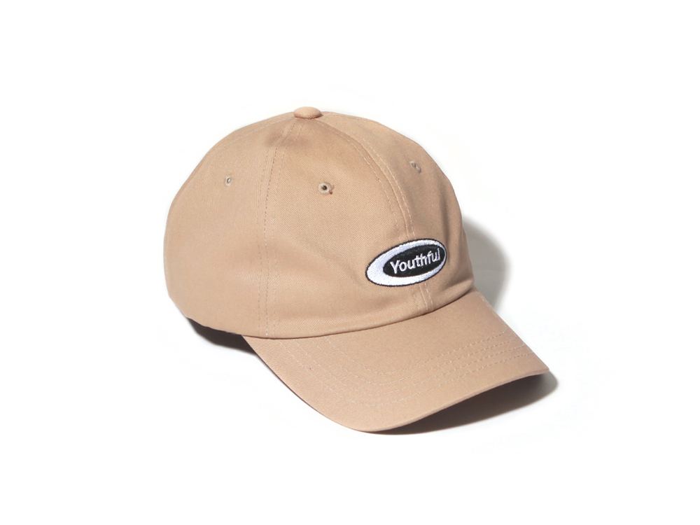 OVAL CURVED CAP-BEIGE