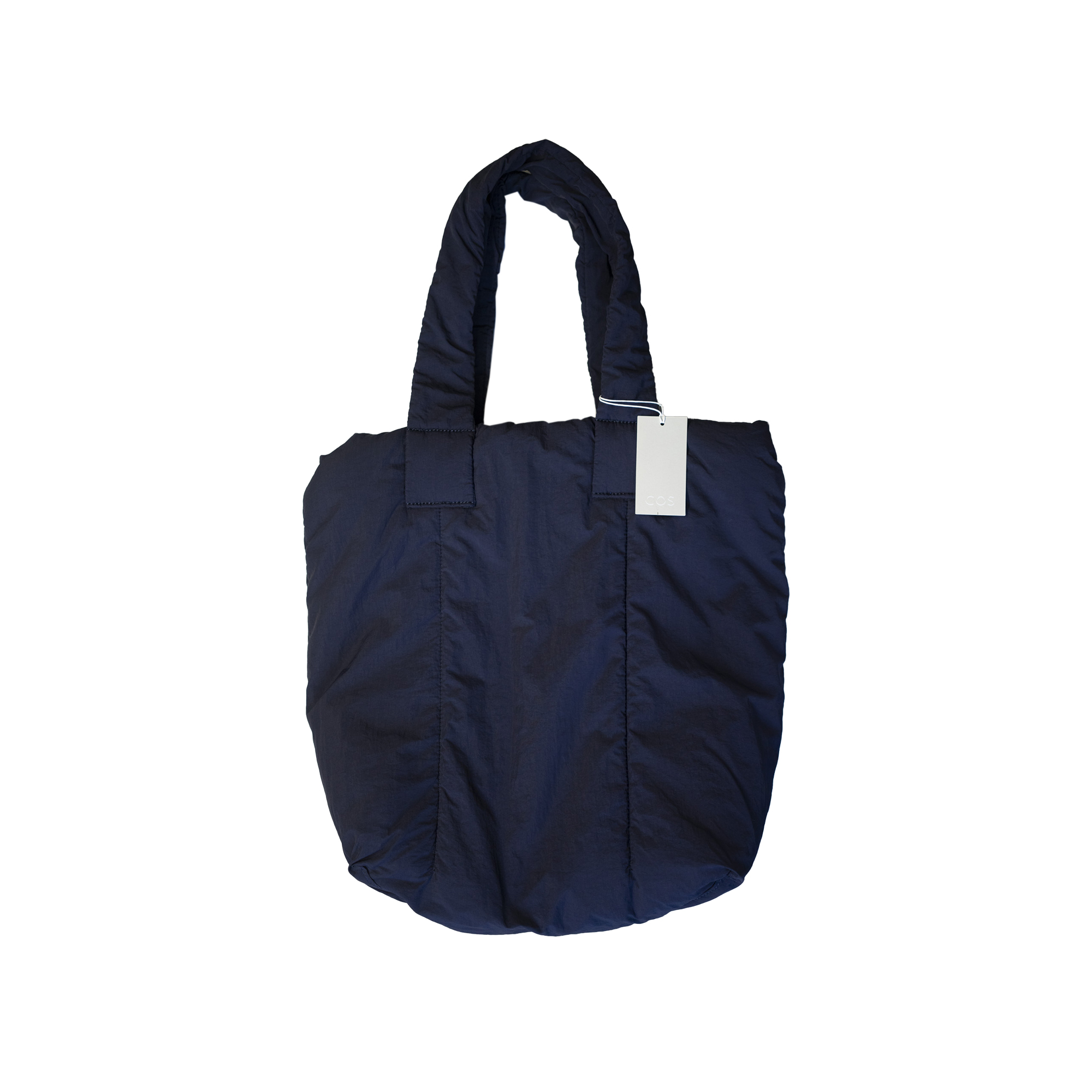 COS - Padded Tote Bag (Navy)