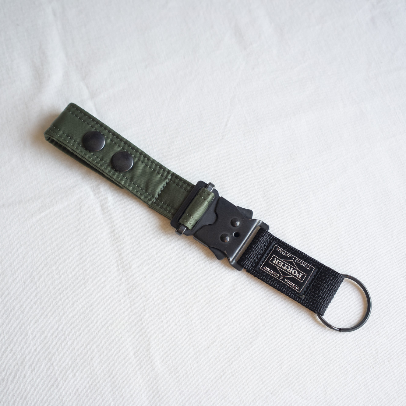 PORTER - JOINT KEY HOLDER (Khaki & Black)