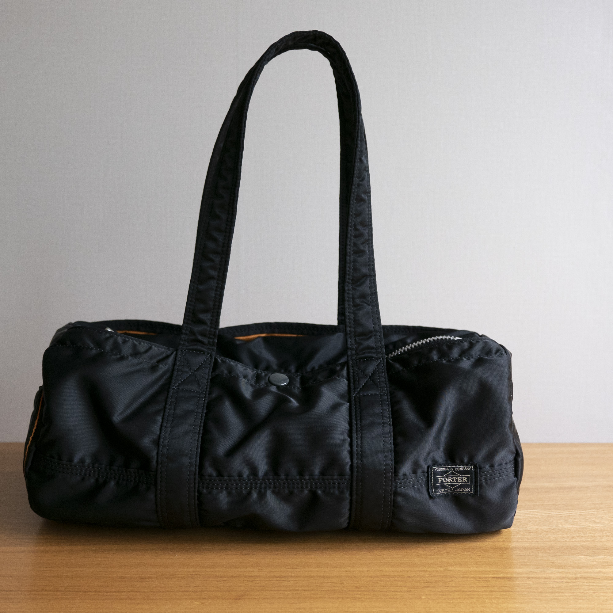 PORTER TANKER - BOSTON BAG L (Black) 1