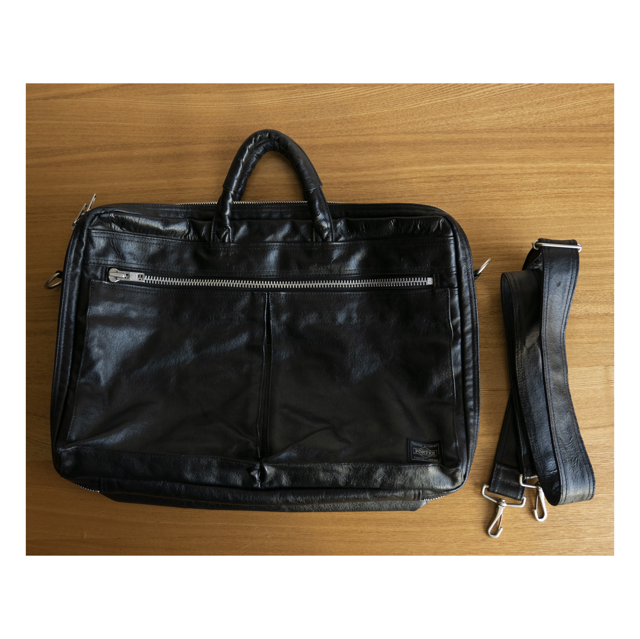 PORTER FREE STYLE - 2WAY BRIEFCASE (Black)
