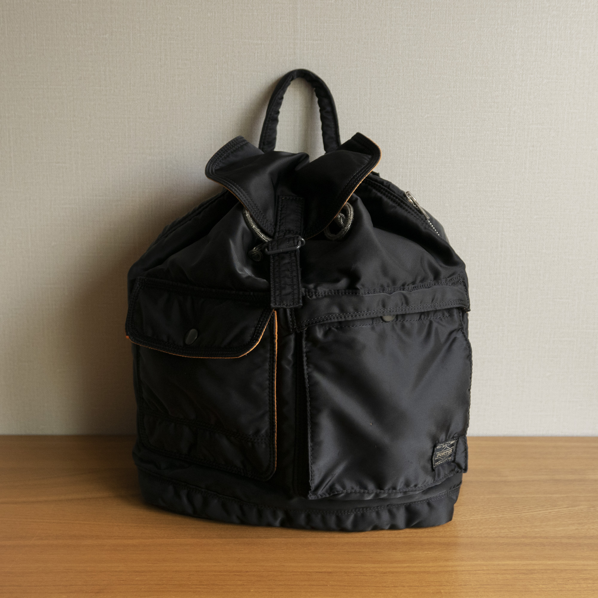 PORTER TANKER - RUCKSACK (snap ver, Black)