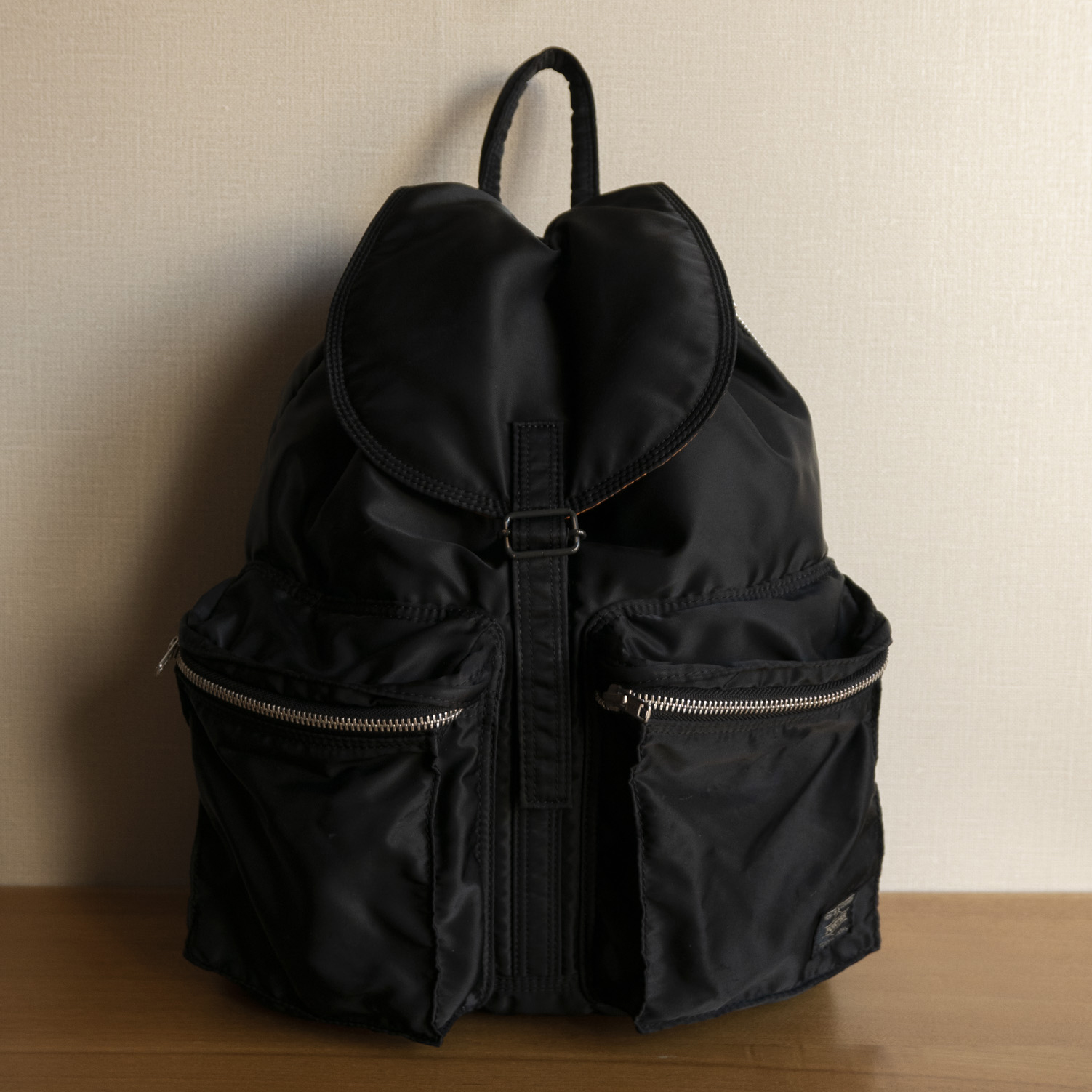 PORTER TANKER - RUCKSACK (zipper ver, Black)