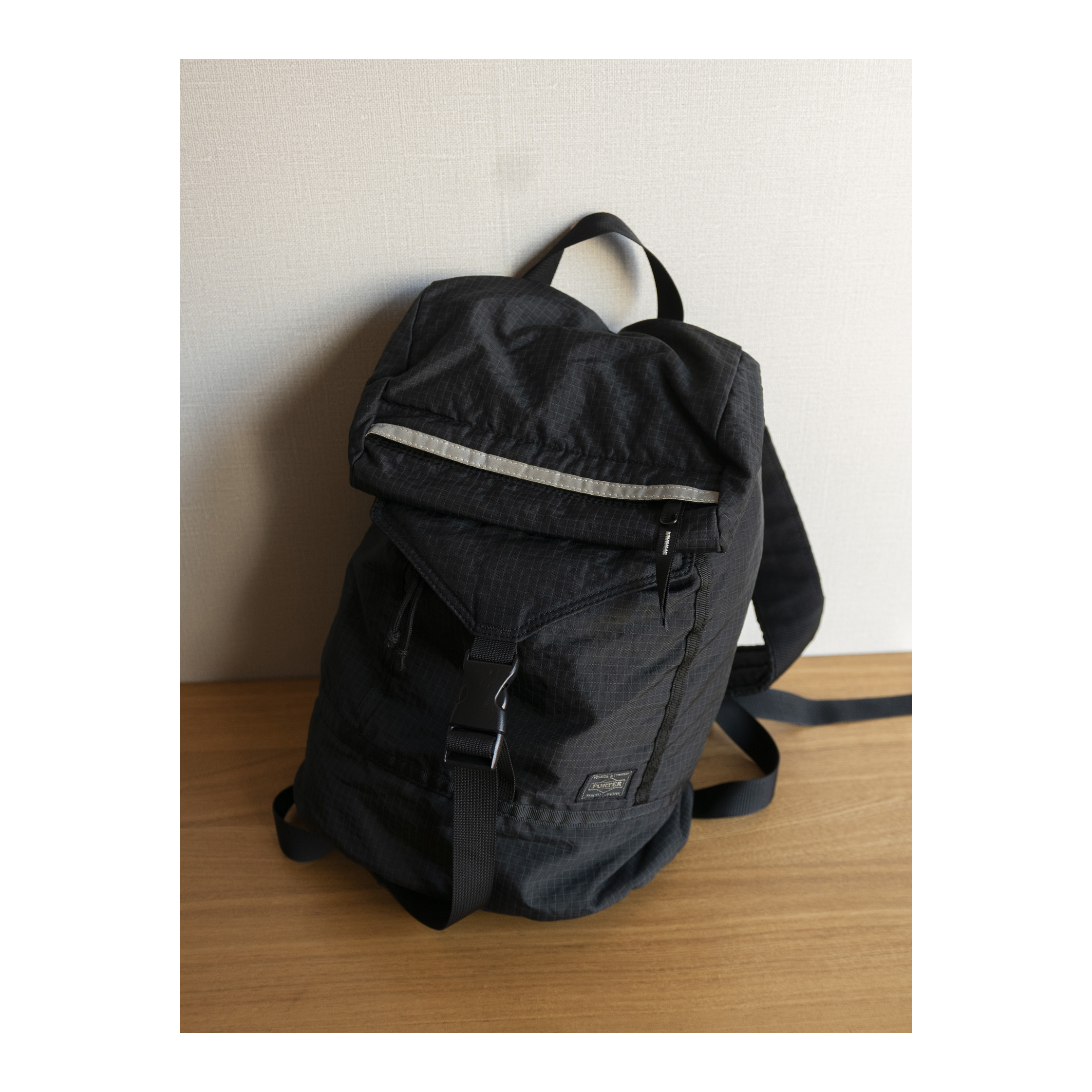 PORTER NYLON RIPSTOP - RUCKSACK (Black)
