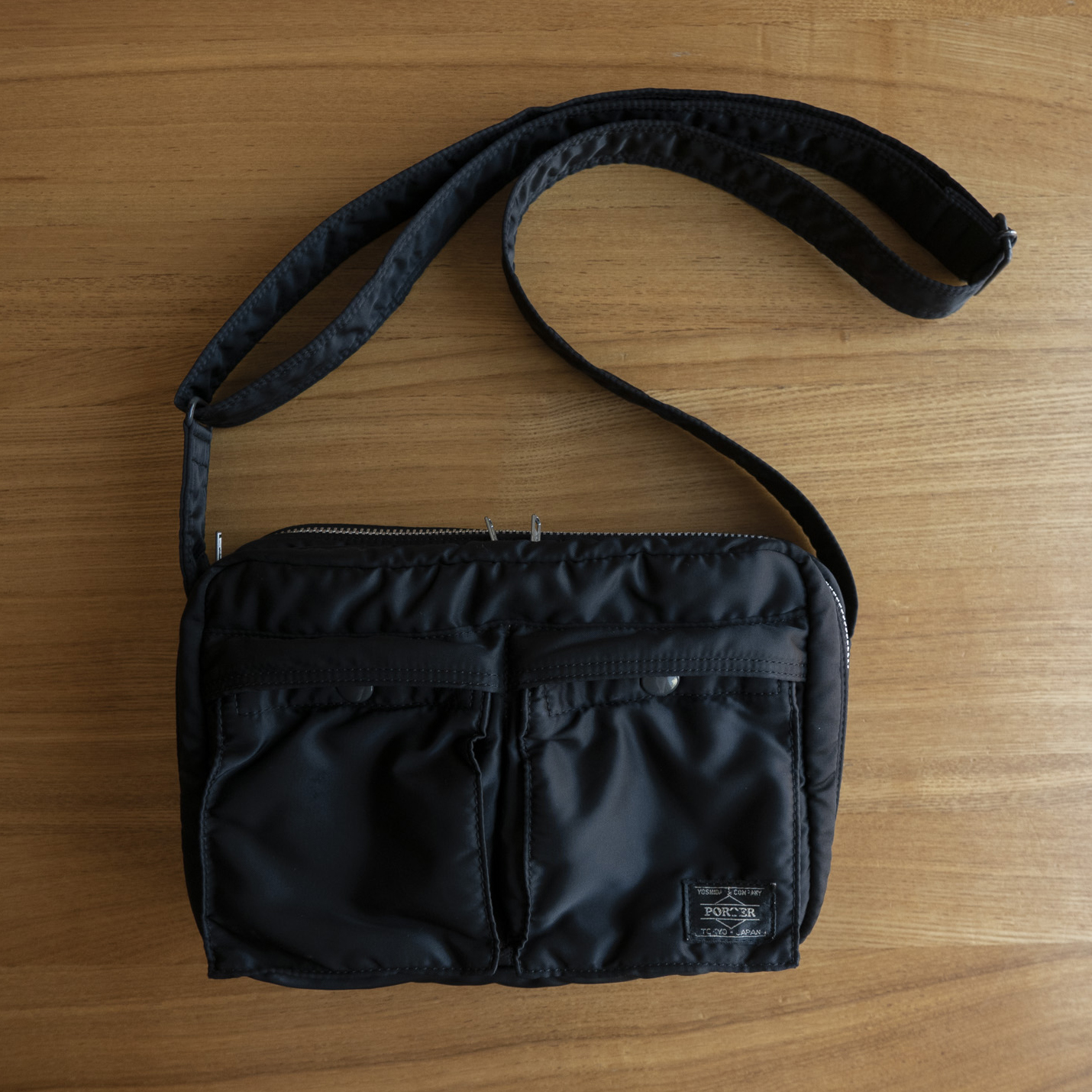 PORTER TANKER - SHOULDER BAG S (Black)