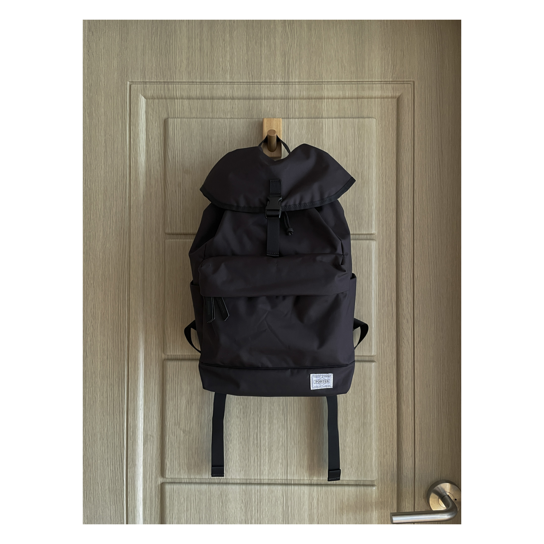 PORTER GIRL - MOUSSE RUCKSACK (Natural Black)