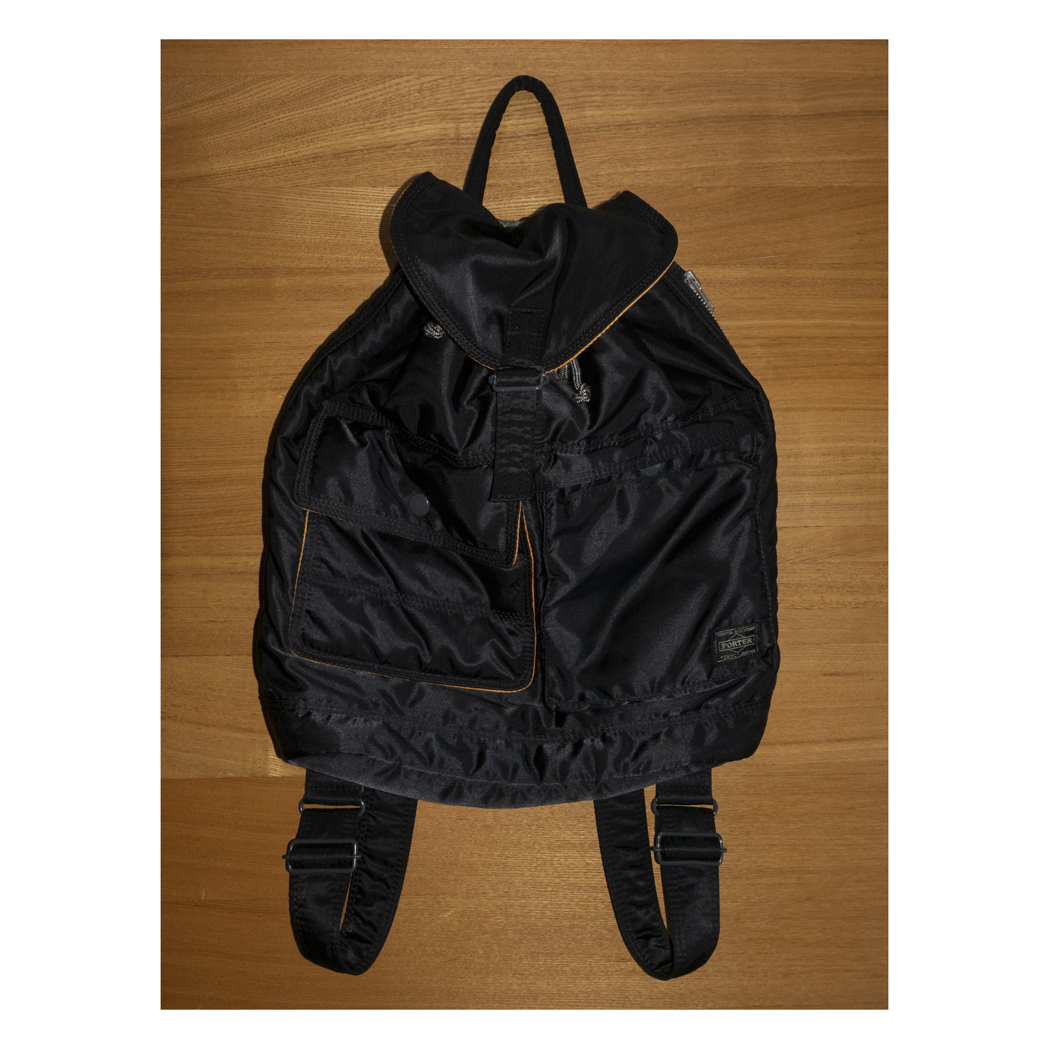 PORTER TANKER - RUCKSACK (snap ver, Black)