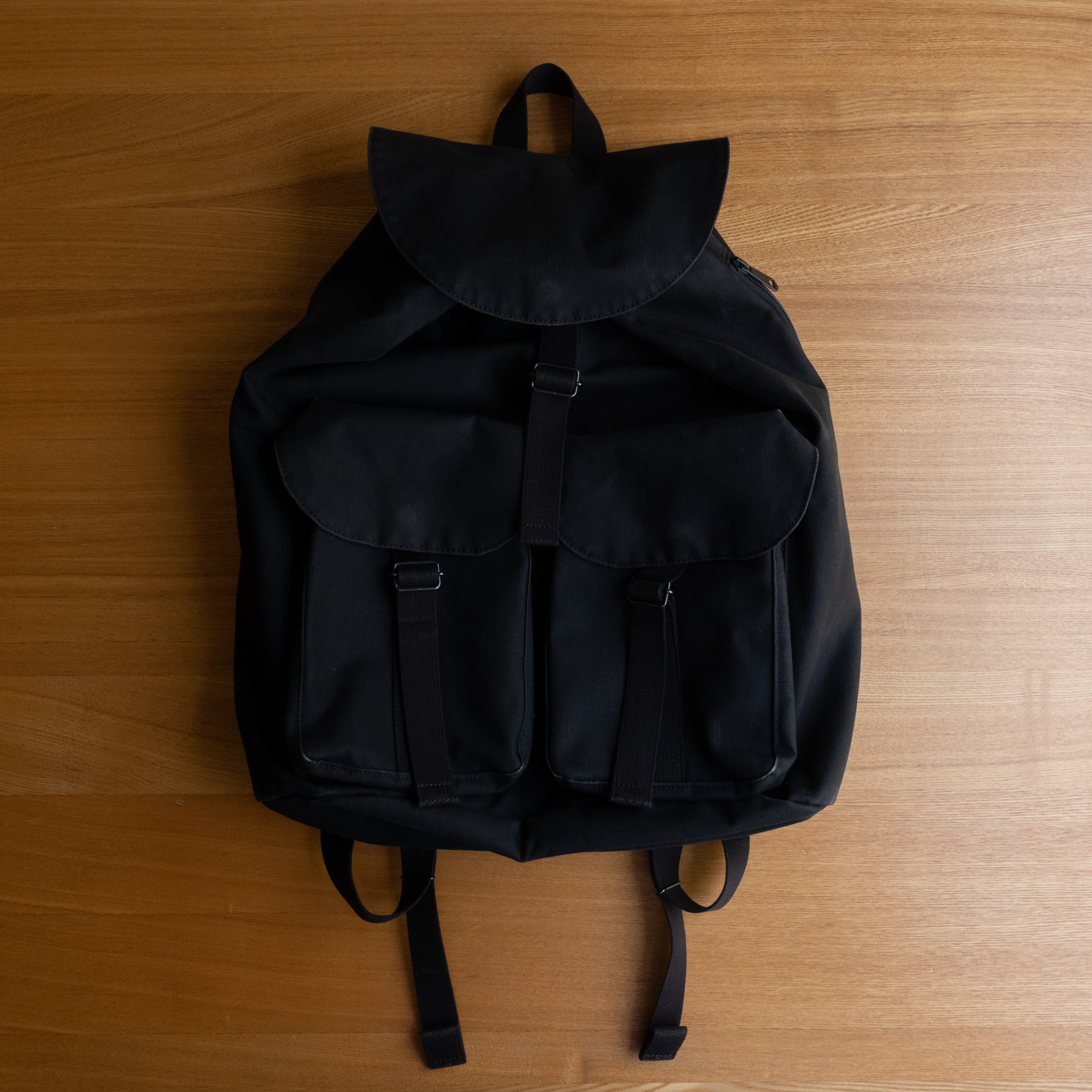 MARGARET HOWELL x PORTER - Canvas Rucksack (Natural Black)