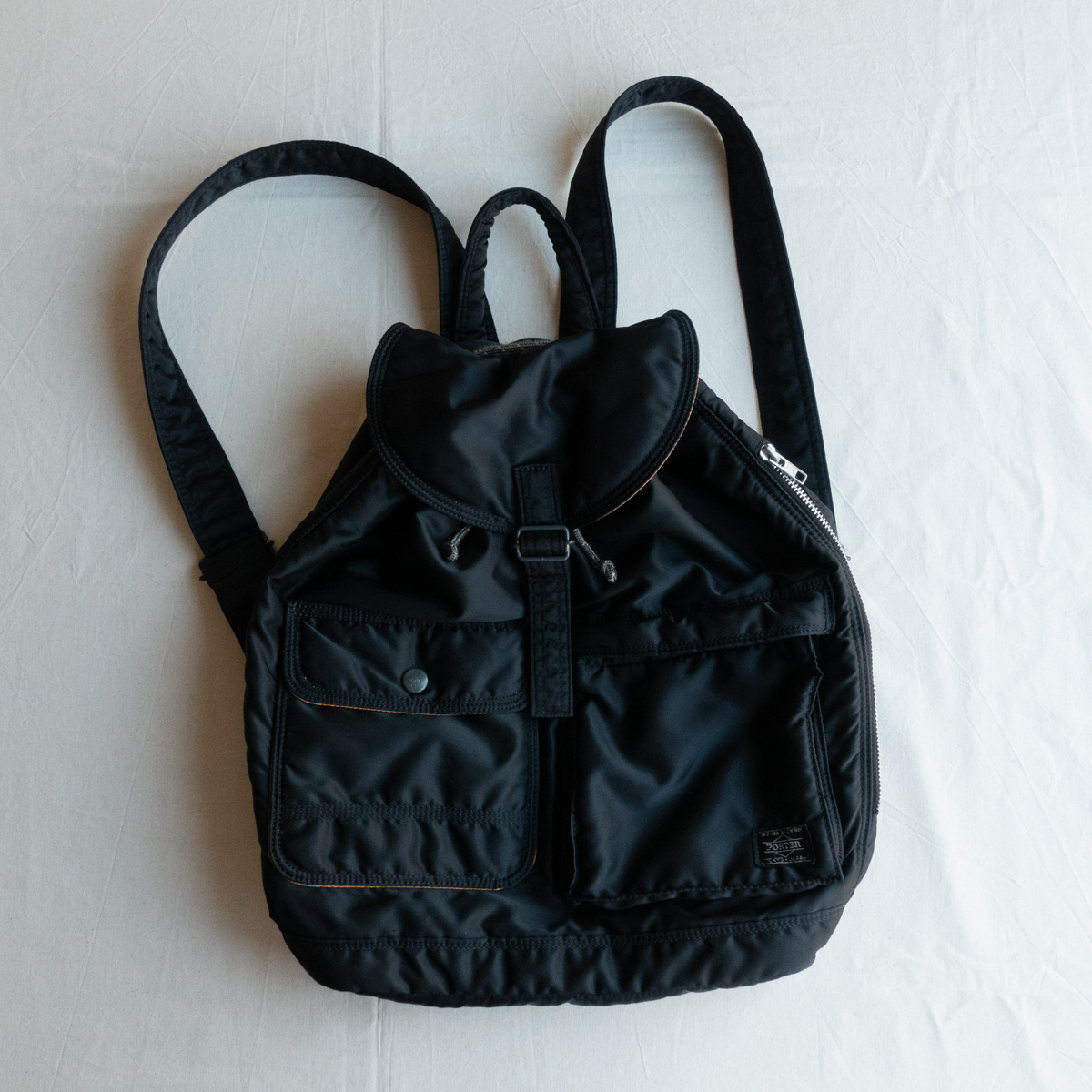 PORTER TANKER - RUCKSACK (snap ver, Black)