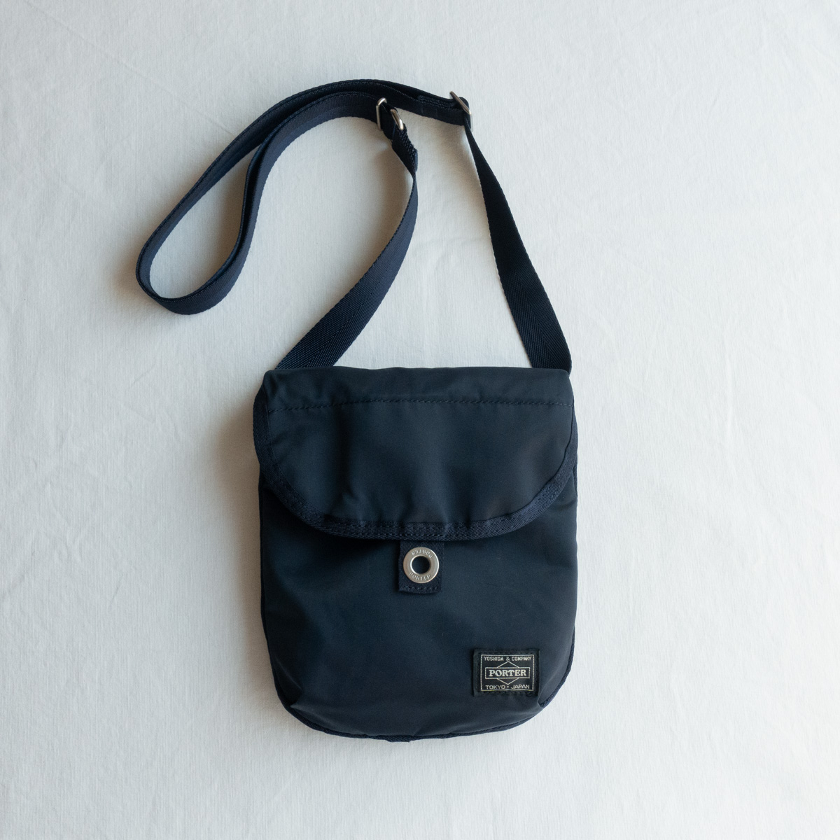 PORTER FRAME - SMALL SHOULDER BAG (Navy)