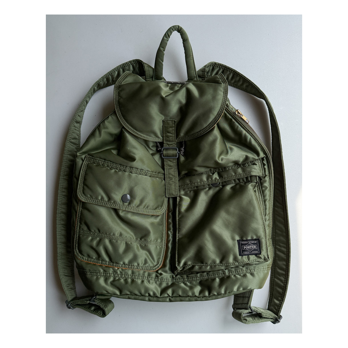 PORTER TANKER - RUCKSACK (snap ver, Aging Khaki)