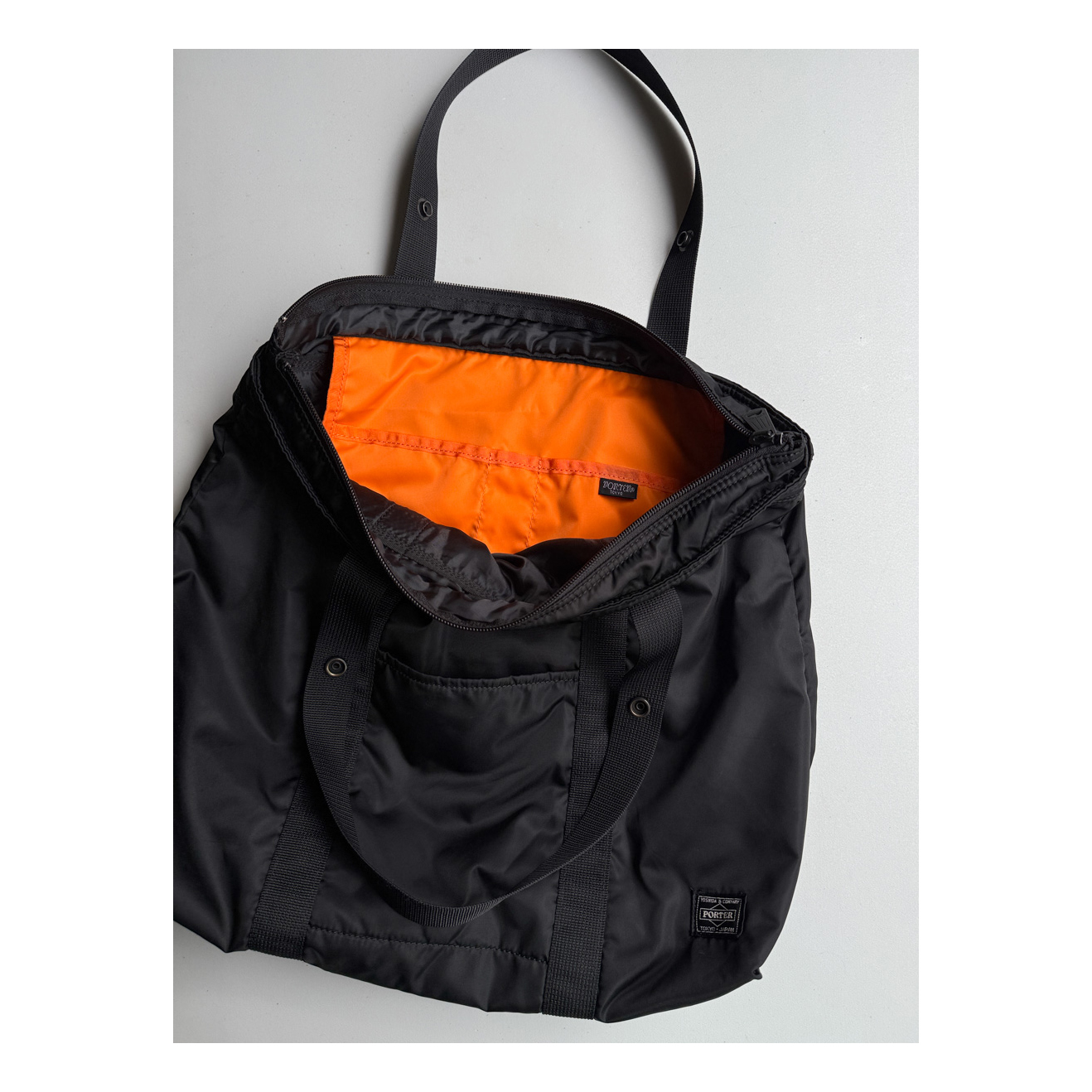 PORTER - Tote Bag (Black) *Orange Partitions