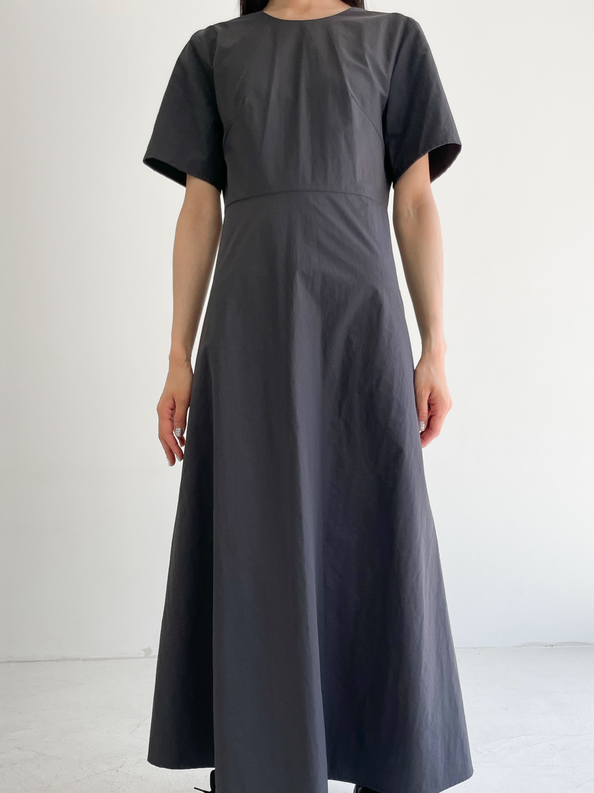 NYLON BACK SLIT OPS (2COLOR)