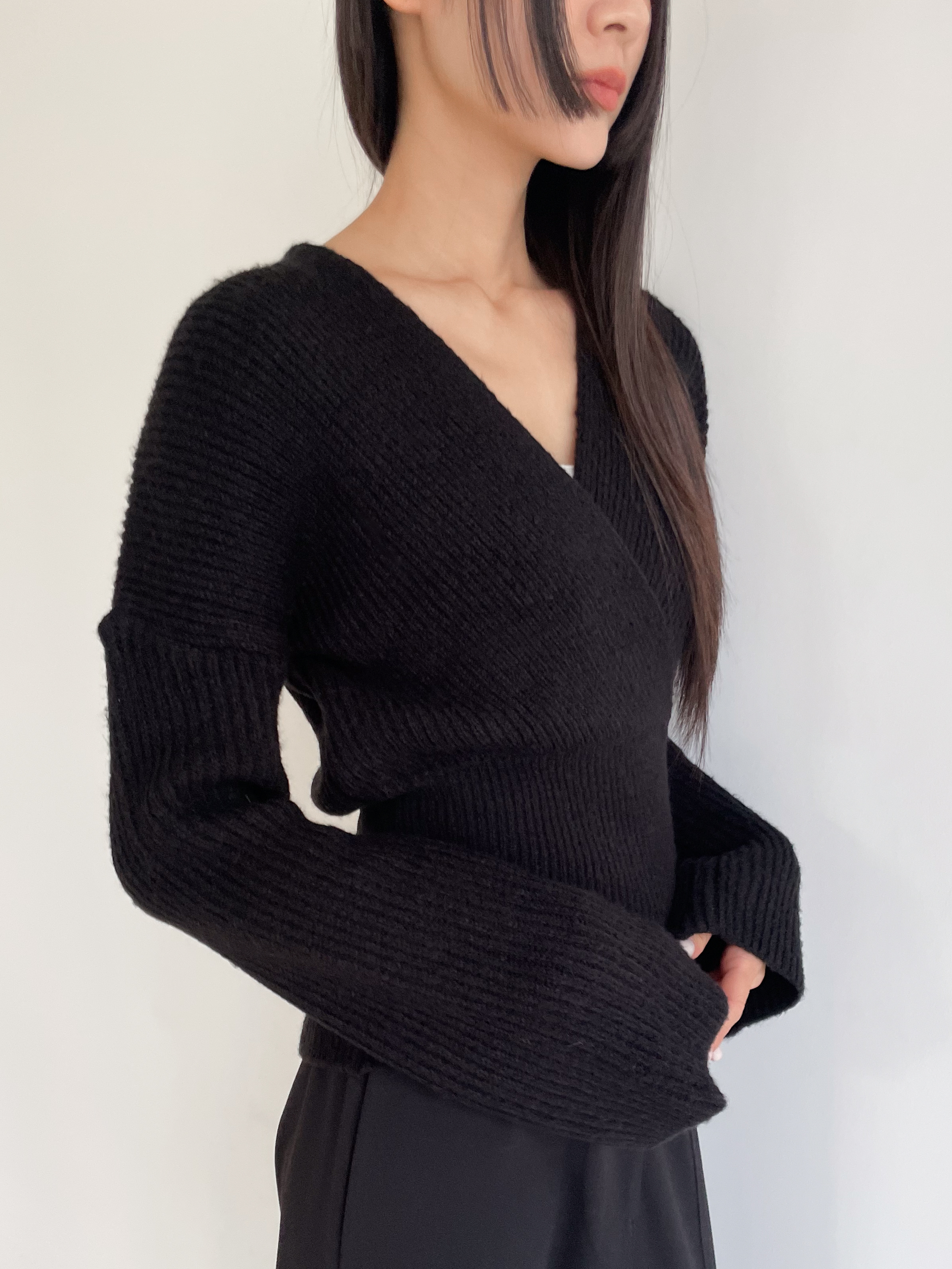 MERRY WRAP KNIT (5COLOR)