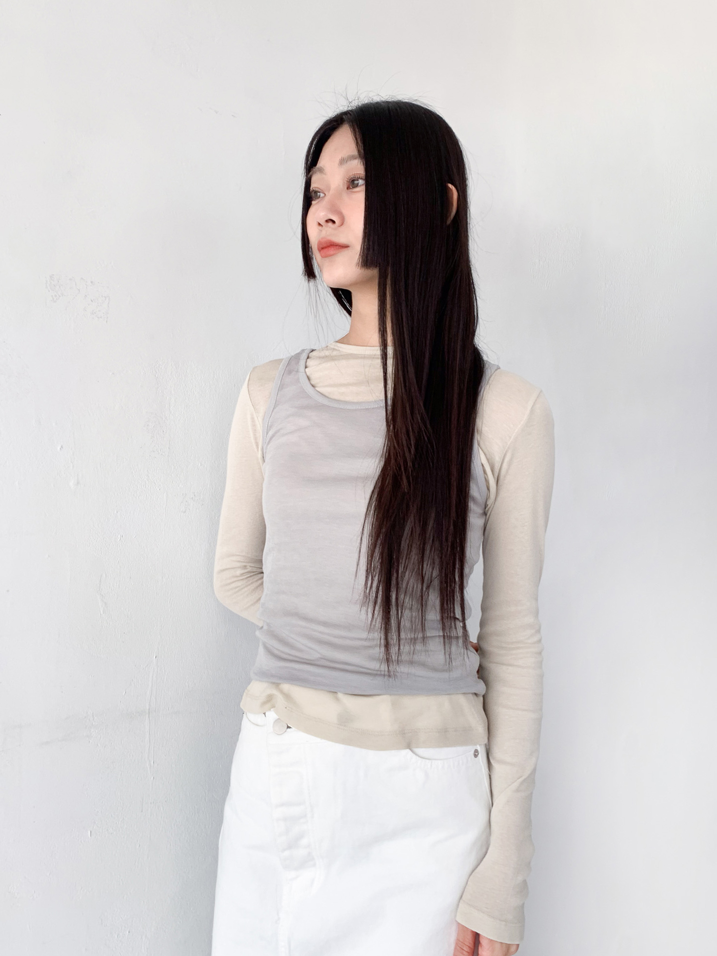 ESSENTIAL TENCEL TEE (5COLOR)