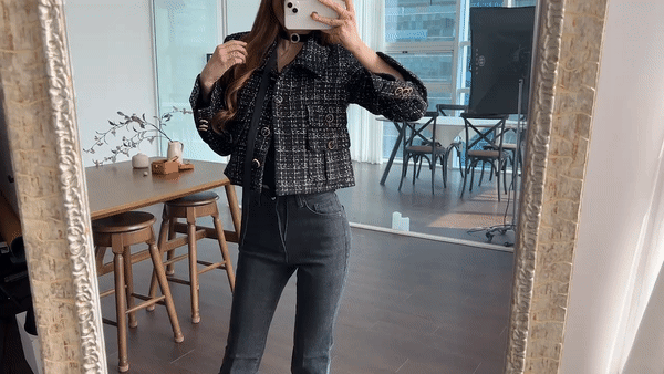 [exclusive] Andy tweed jacket 앤디 더블 트위드자켓 (2col)