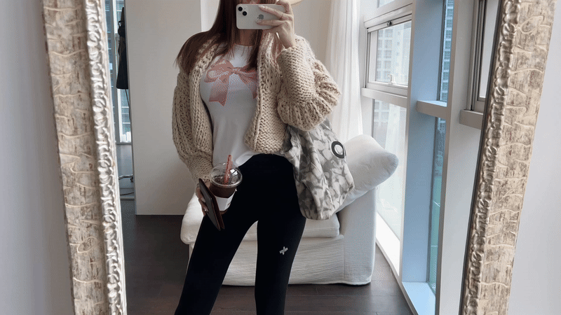 (Hand Made) 퍼프 뜨개 볼레로 가디건 CD (4col)