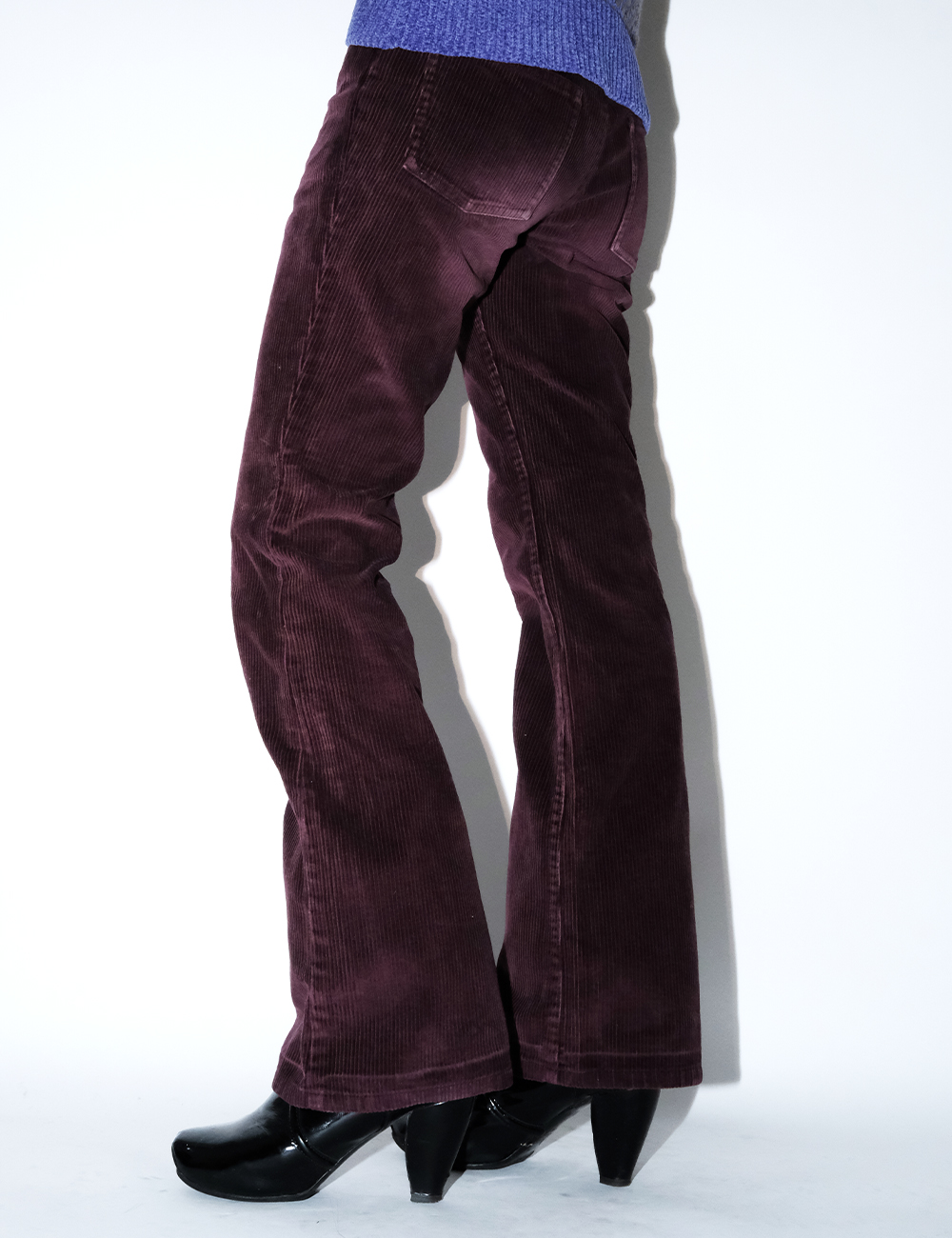MARC JACOBS washed corduroy bootscut pants