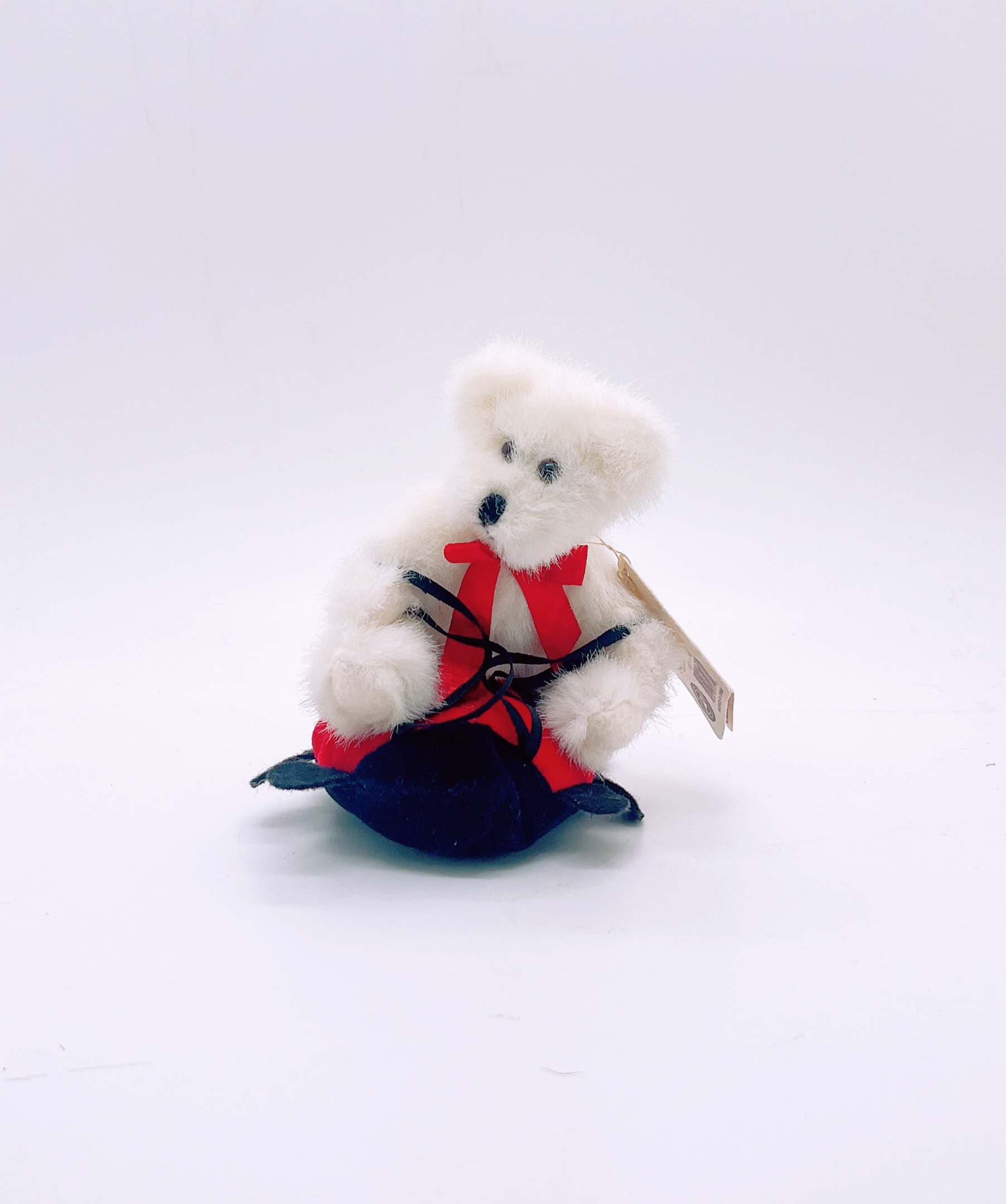 Taking a ladybug white bear