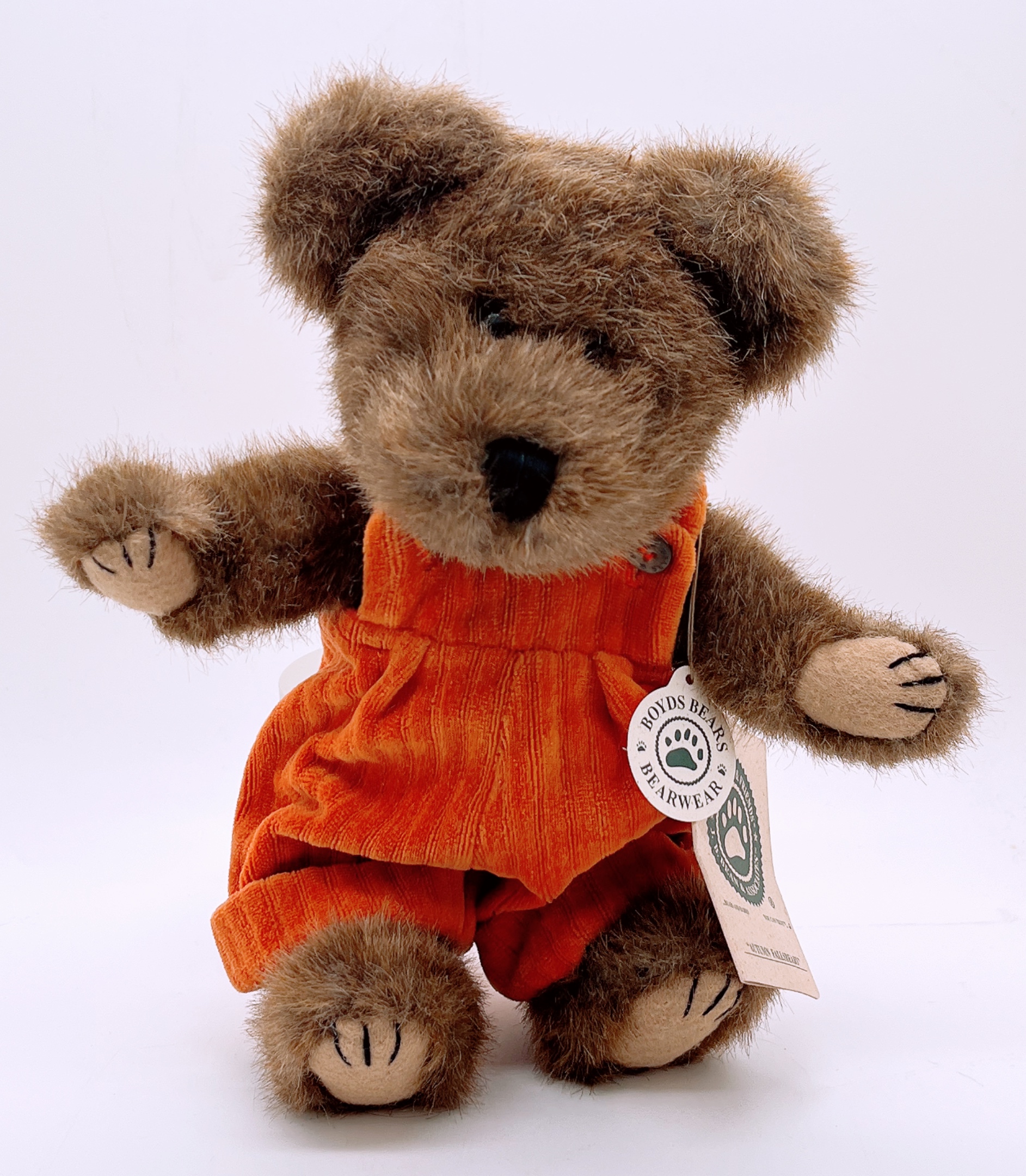 Orange overall couple boyds-boy