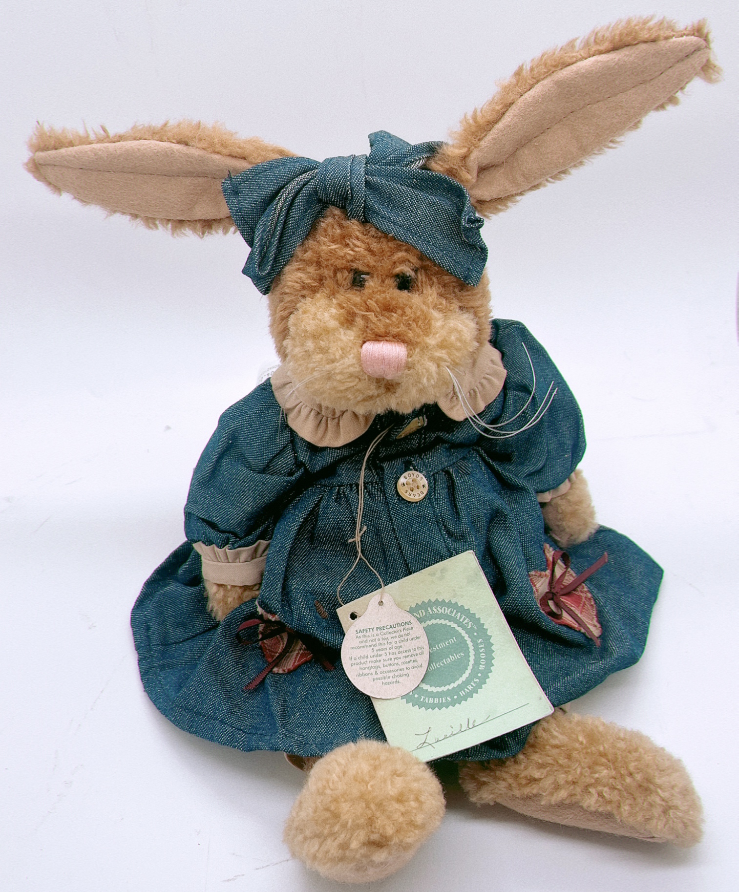 Denim OPS boyds bunny