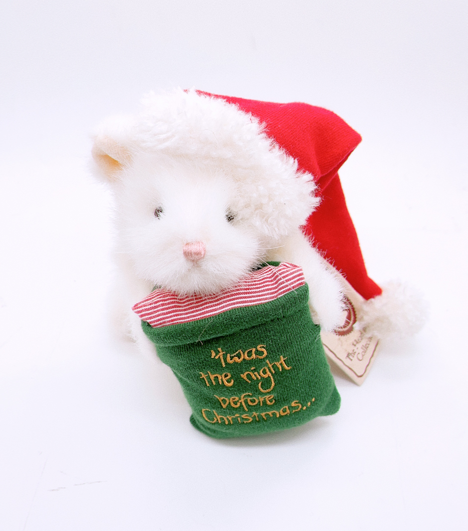 Santa mouse boyds plush