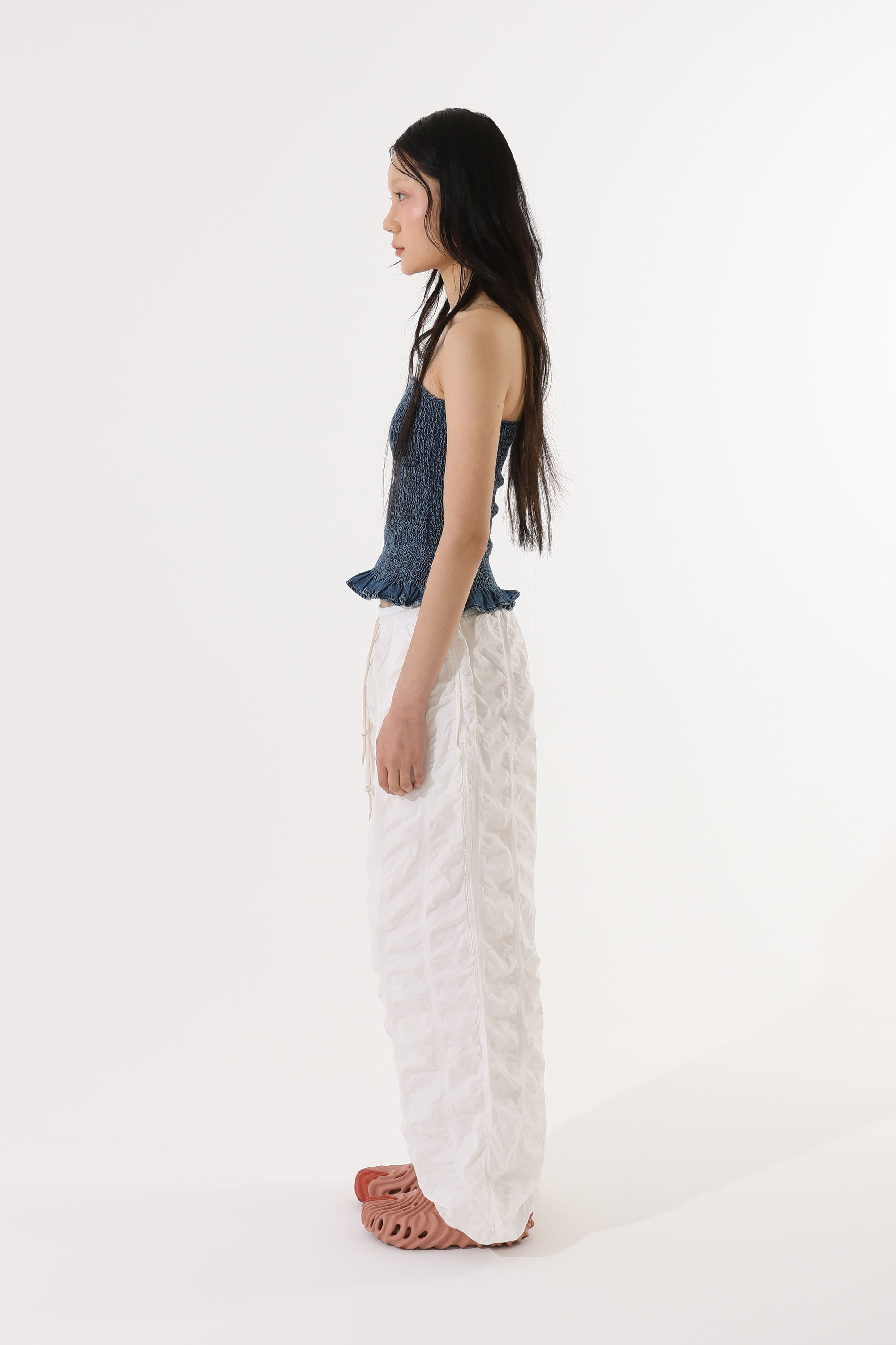 Ripple Pants White
