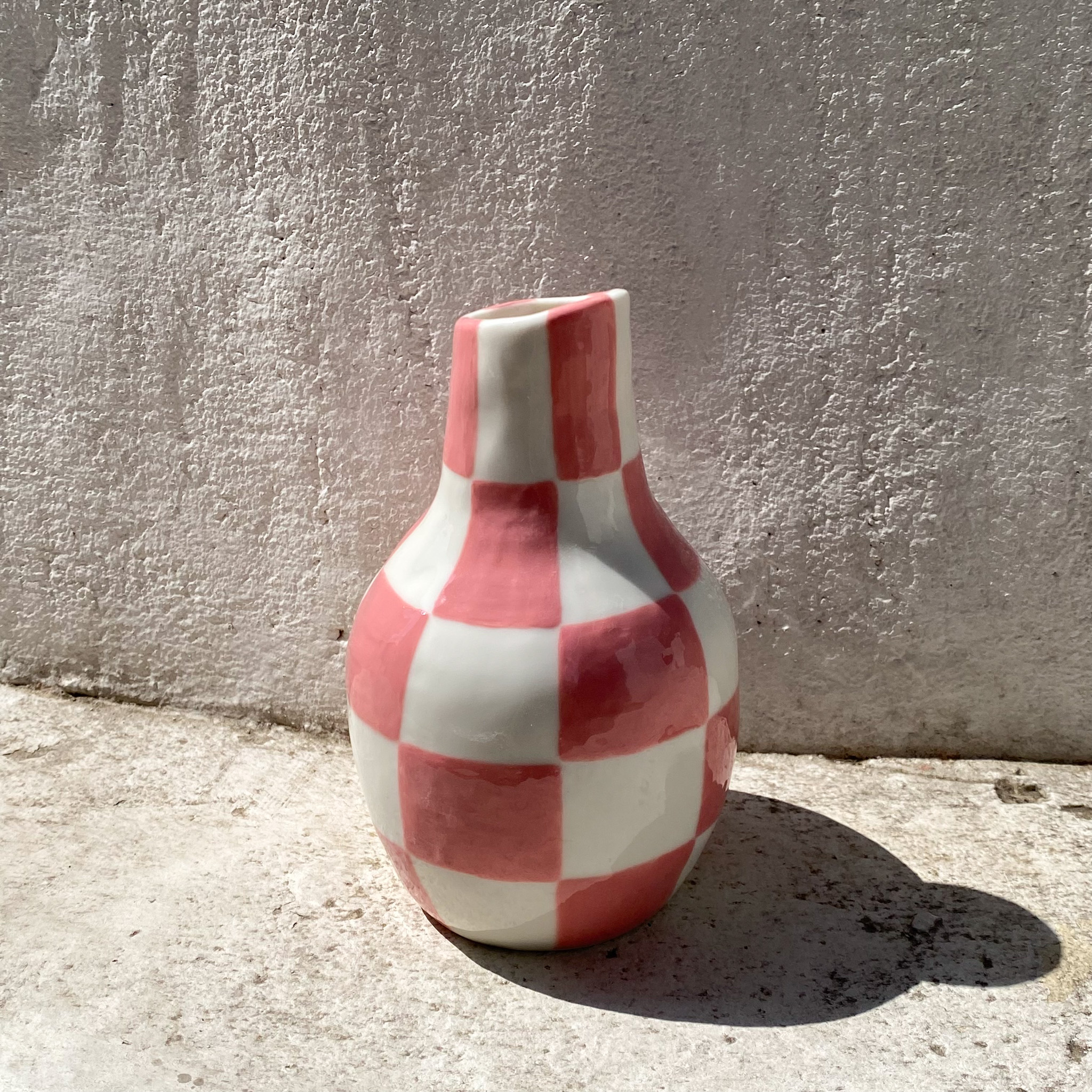 Checkered Vase