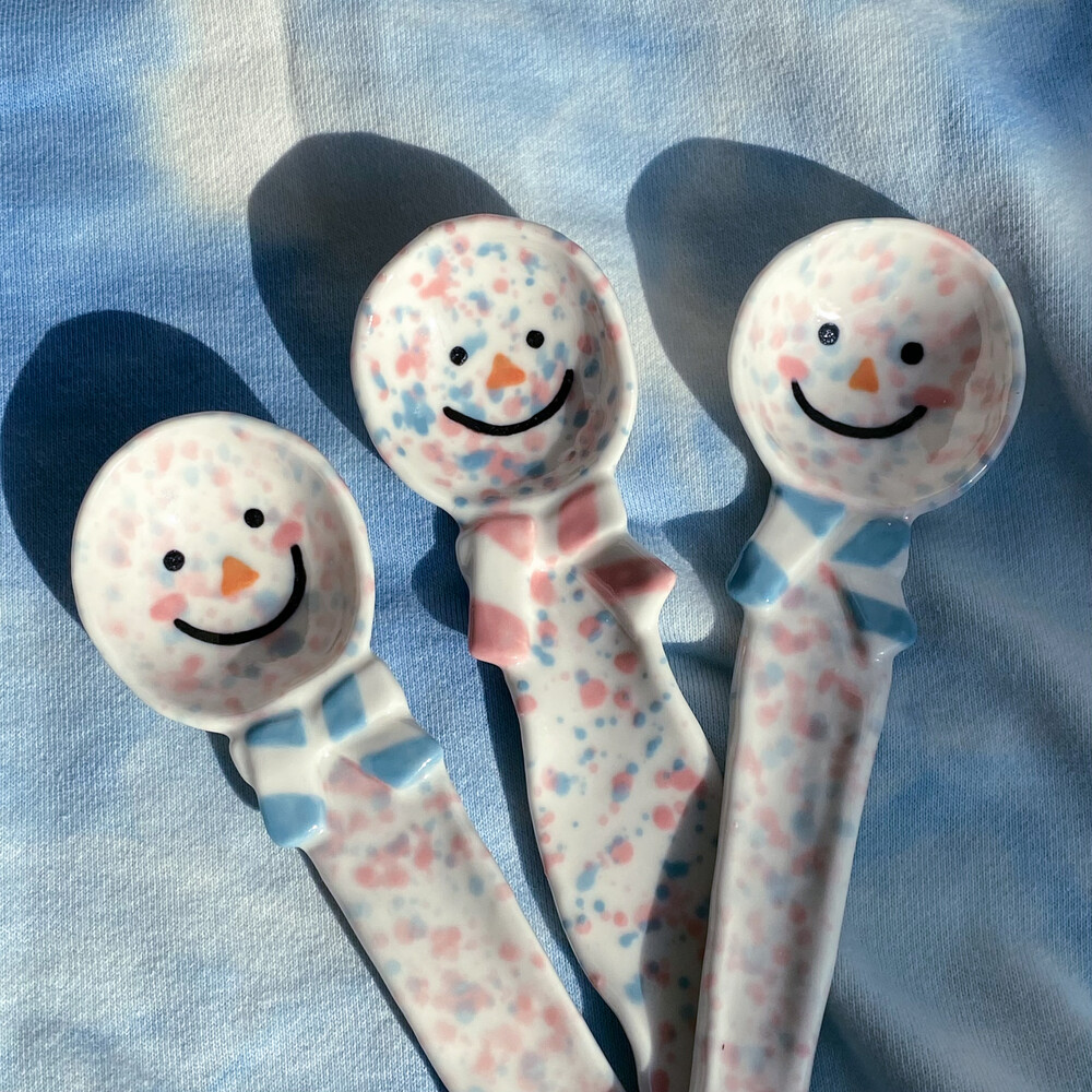 Snowman Tasty Spoons