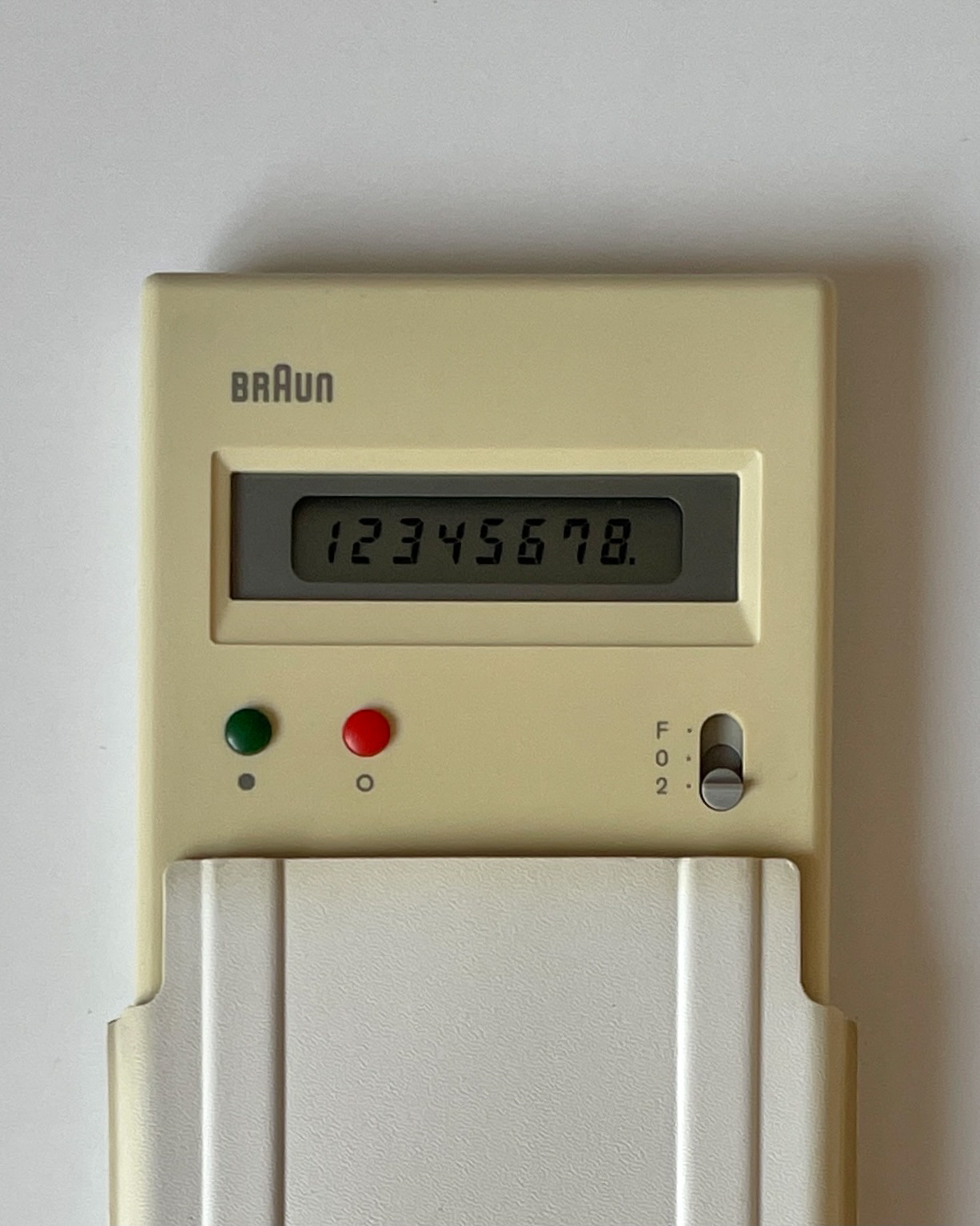 BRAUN Pocket Calculator 4835 ET55 / White