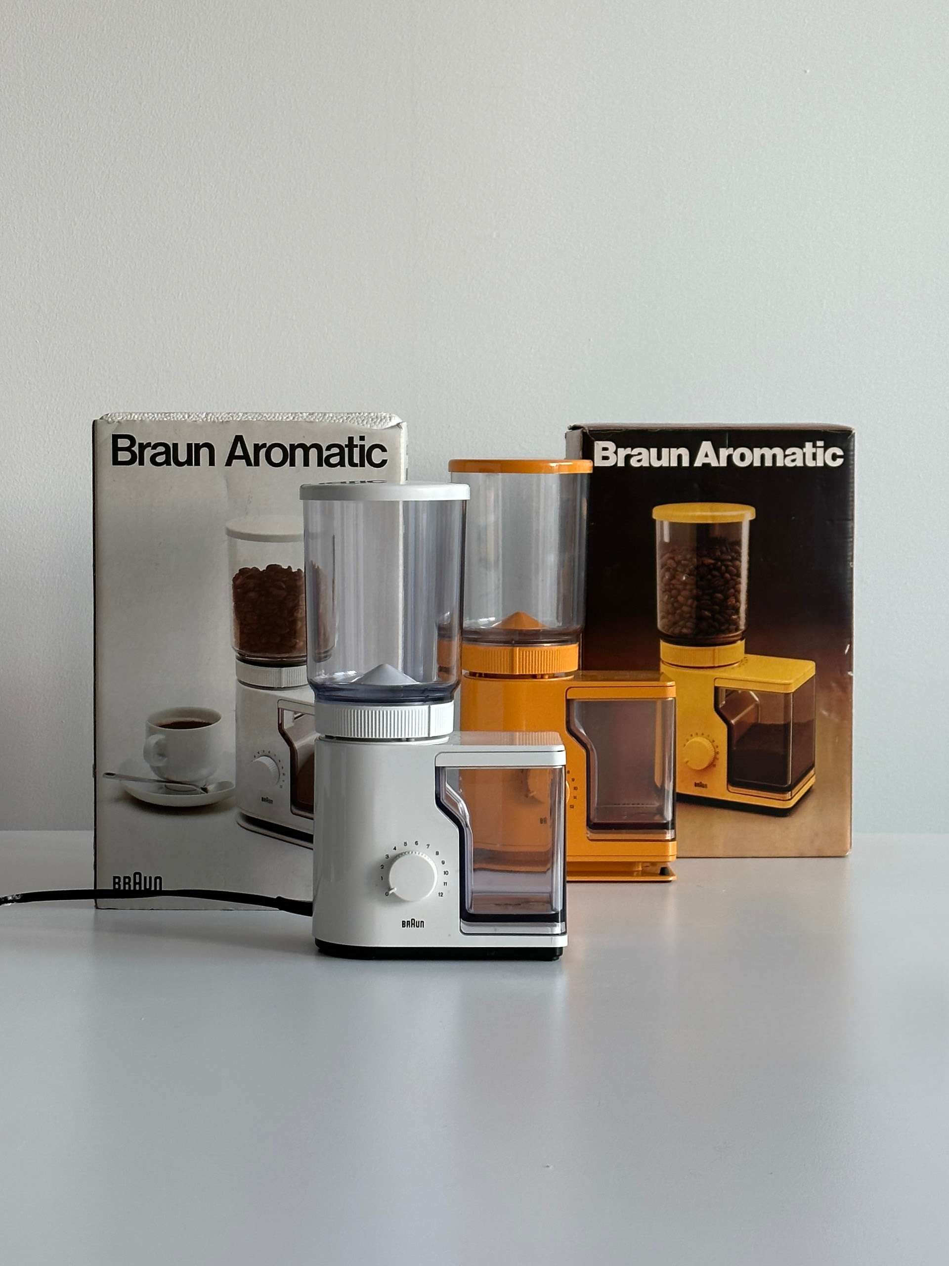 80s BRAUN Coffee Grinder KMM 10 & 20