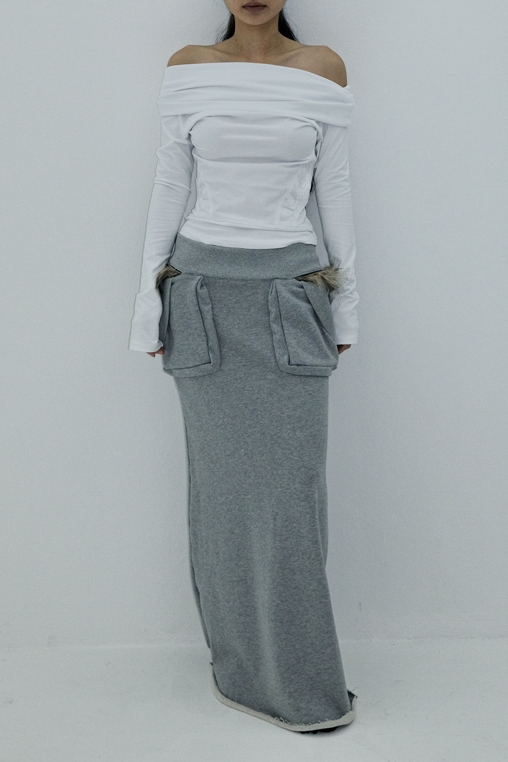 [TAAE] Twisted Sring Maxi Skirt 003 - TAAE | 리켓