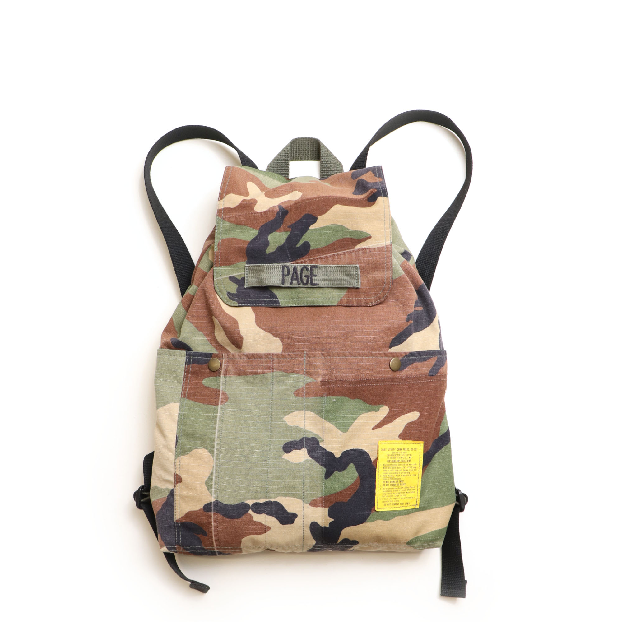Remake back pack 1 _ us bdu woodland