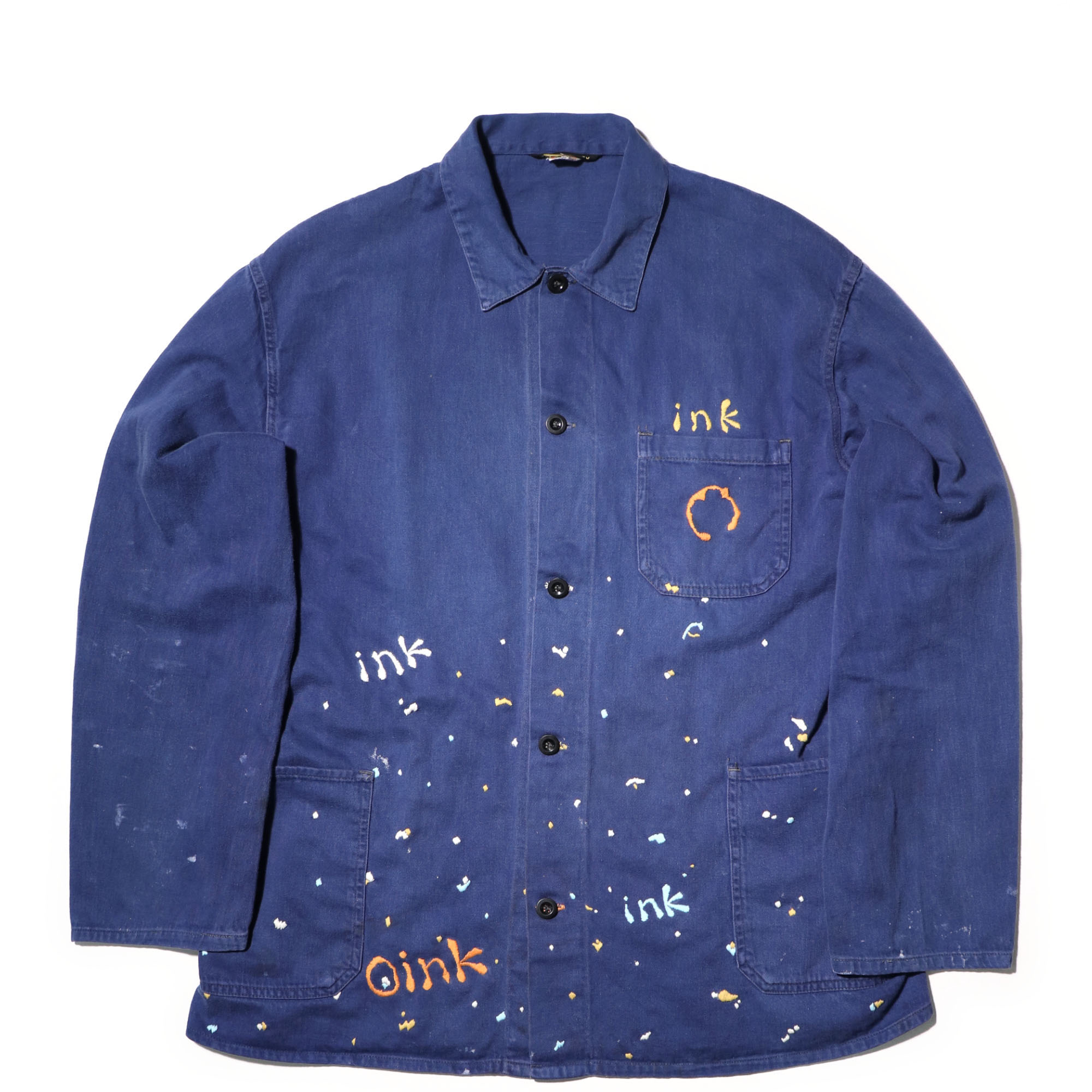 French work jacket _ ink ink ink Oink