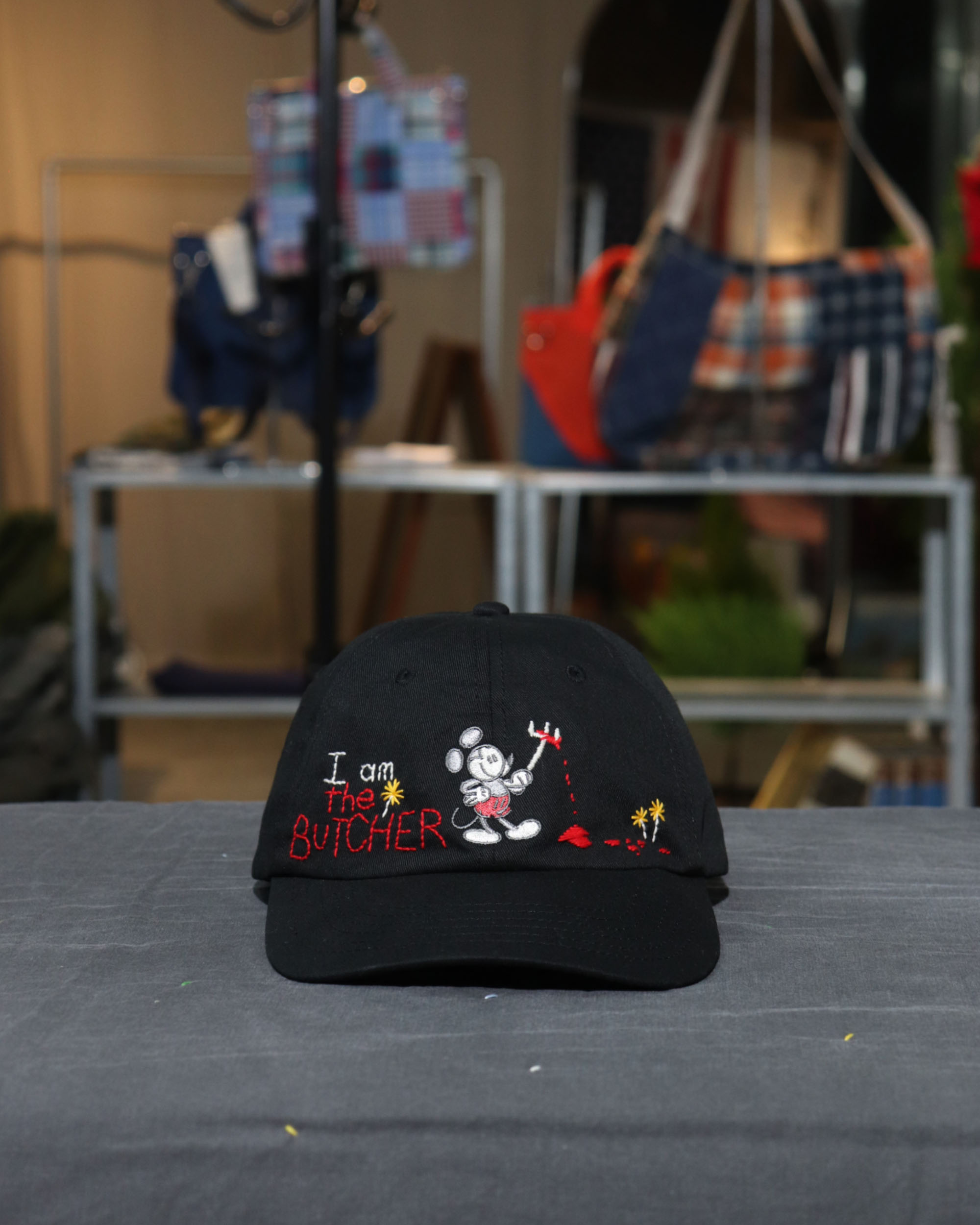 Mickey mouse cap _ I am the BUTCHER