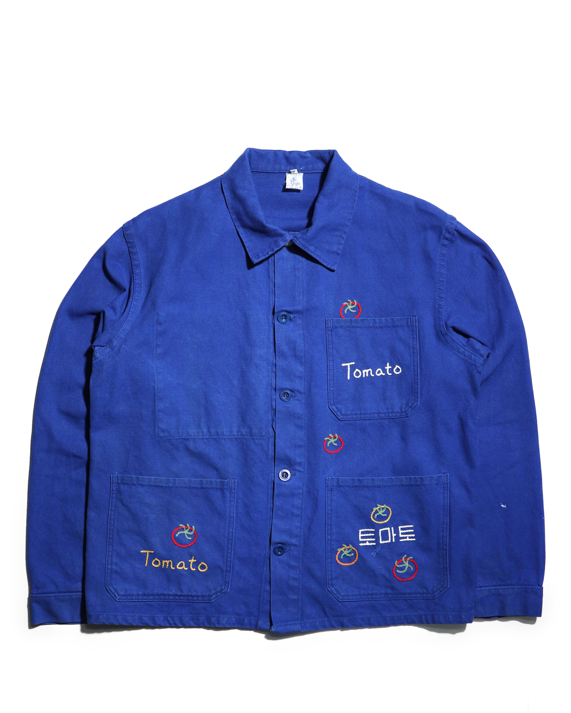French work jacket _ Tomato 토마토