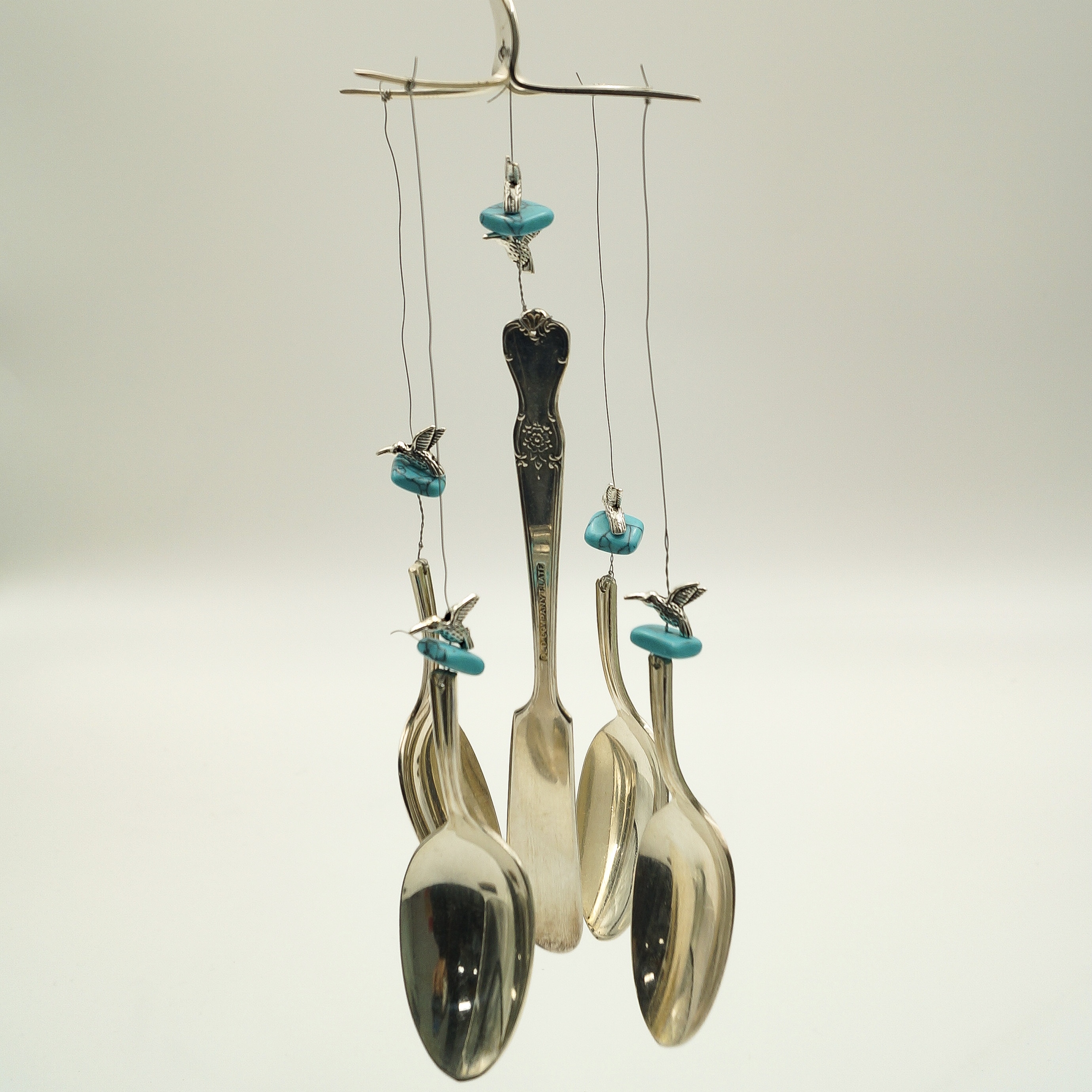 Silverplate Knife Wind Chime