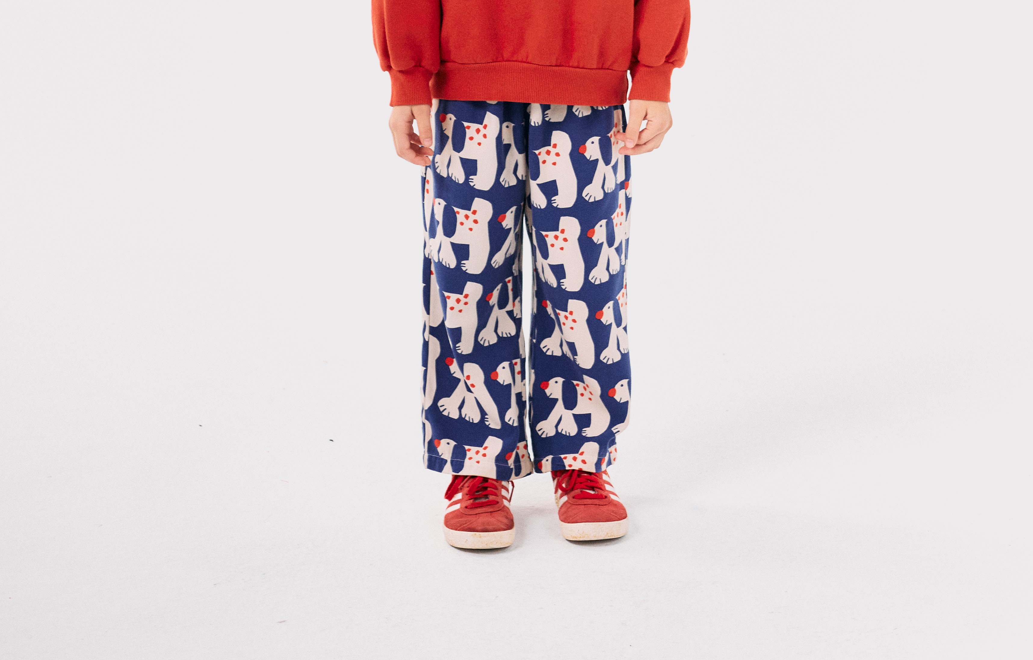 BOBO CHOSES fairy dog 스트레이트 팬츠