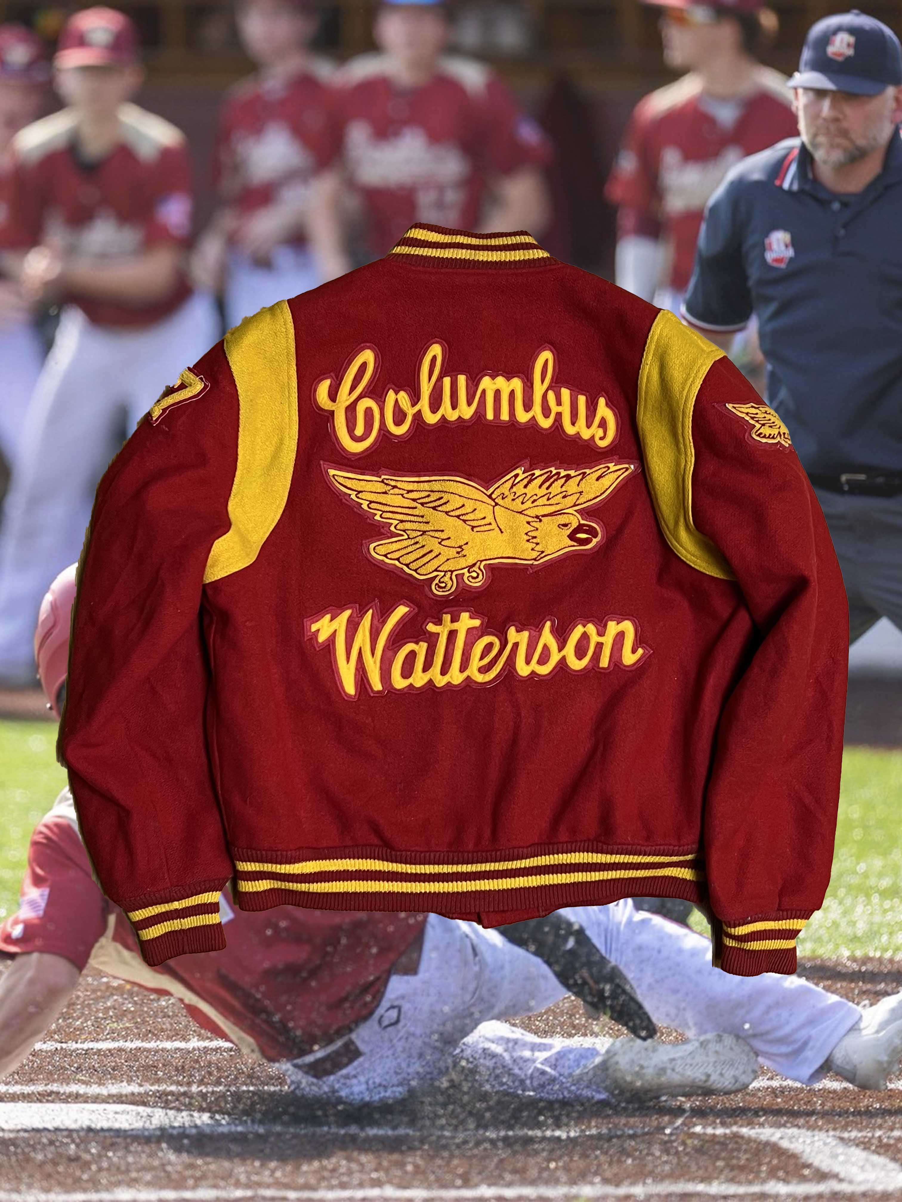 1960-70s BUTWIN Wool Varsityy Jacket 'Columbus Watterson Eagles'