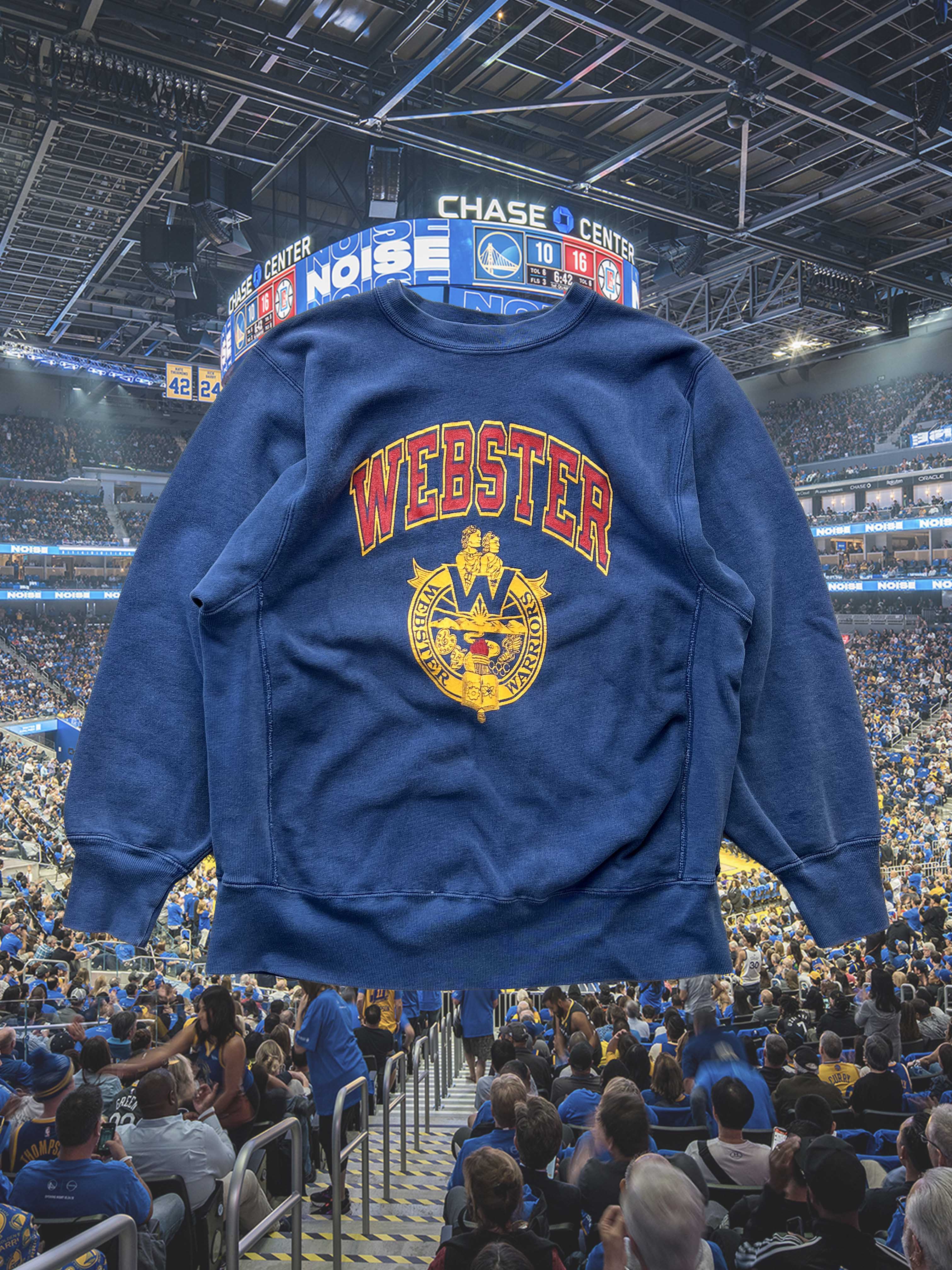 1980s CHAMPION RW Sweatshirt 'WEBSTER WARRIORS'