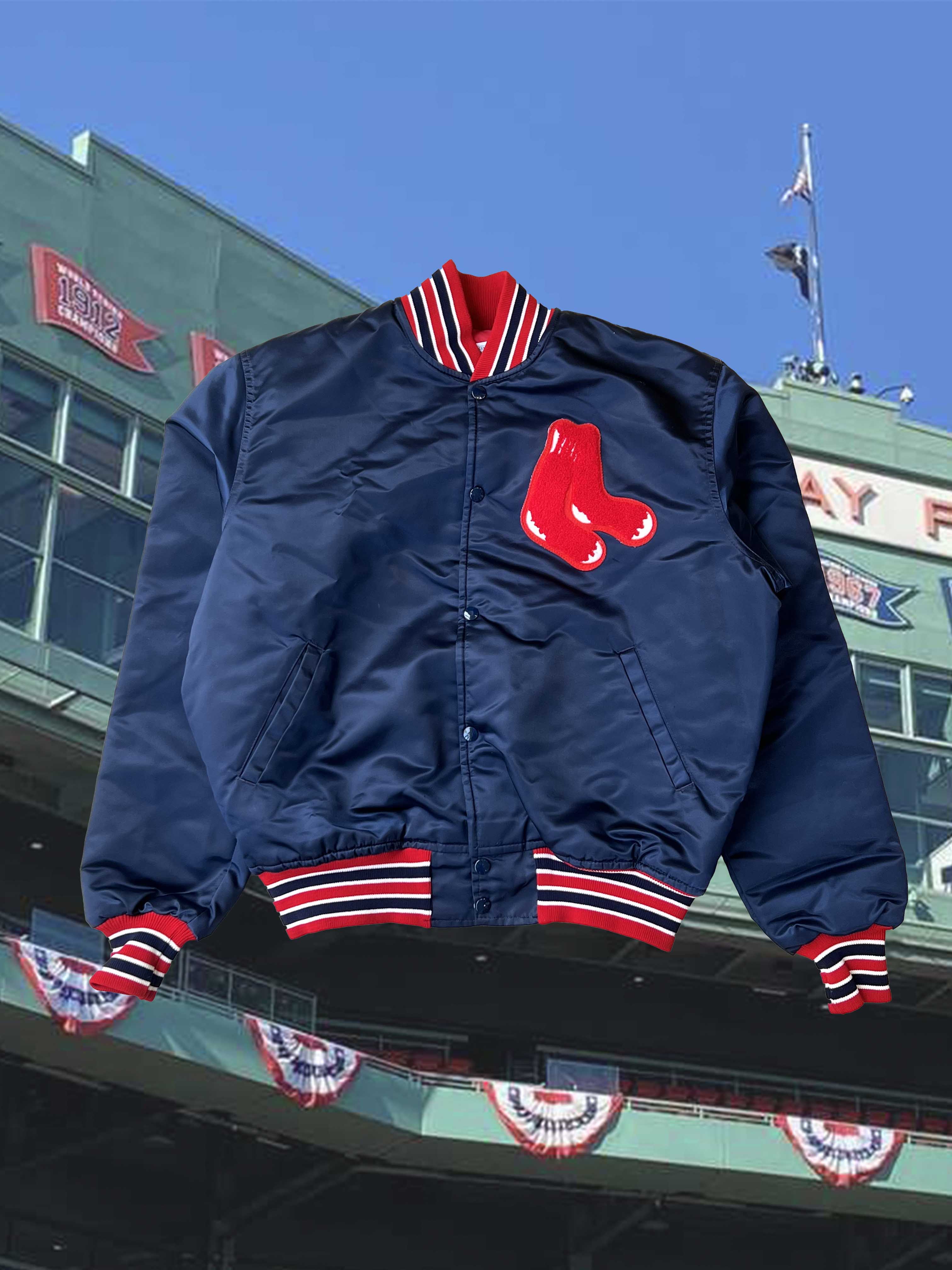 1980-90 STARTER Stadium Jacket 'BOSTON RED SOX'
