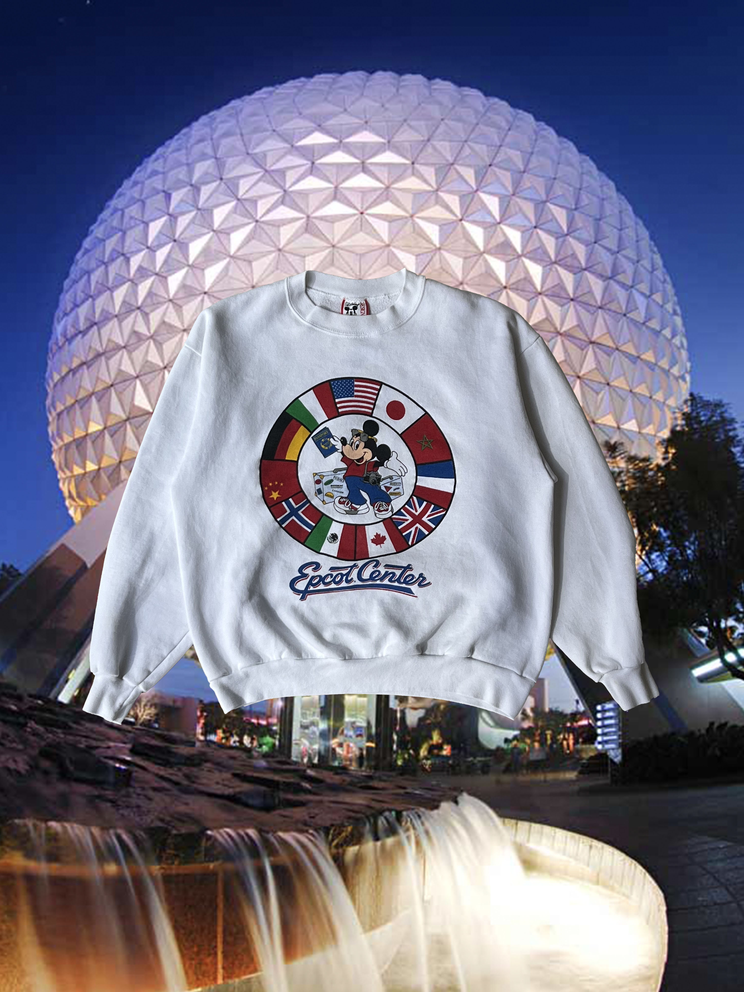 'EPCOT CENTER' DISNEY DESIGNS Tubular Sweatshirt