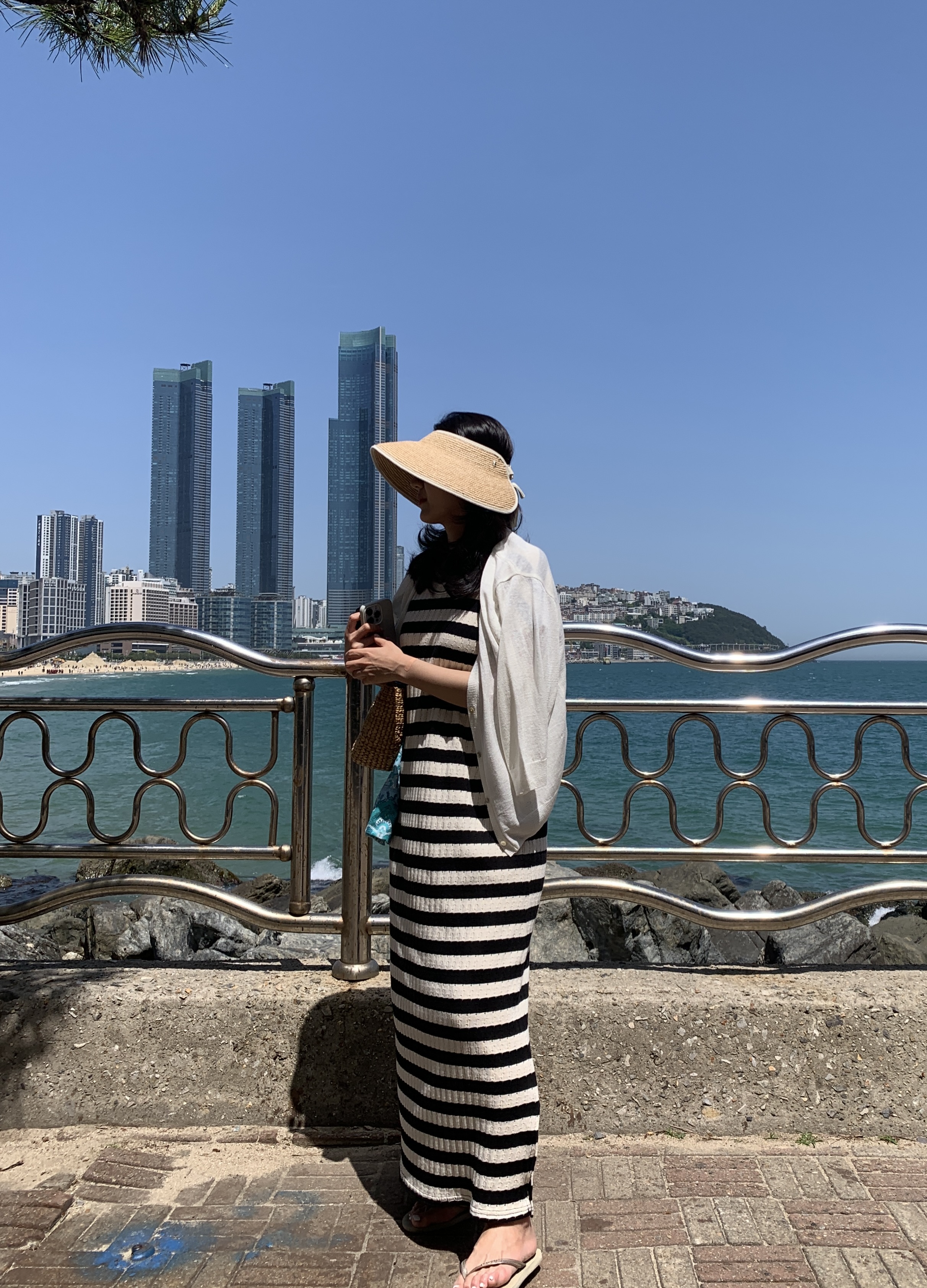 linen basic cardigan (3color)