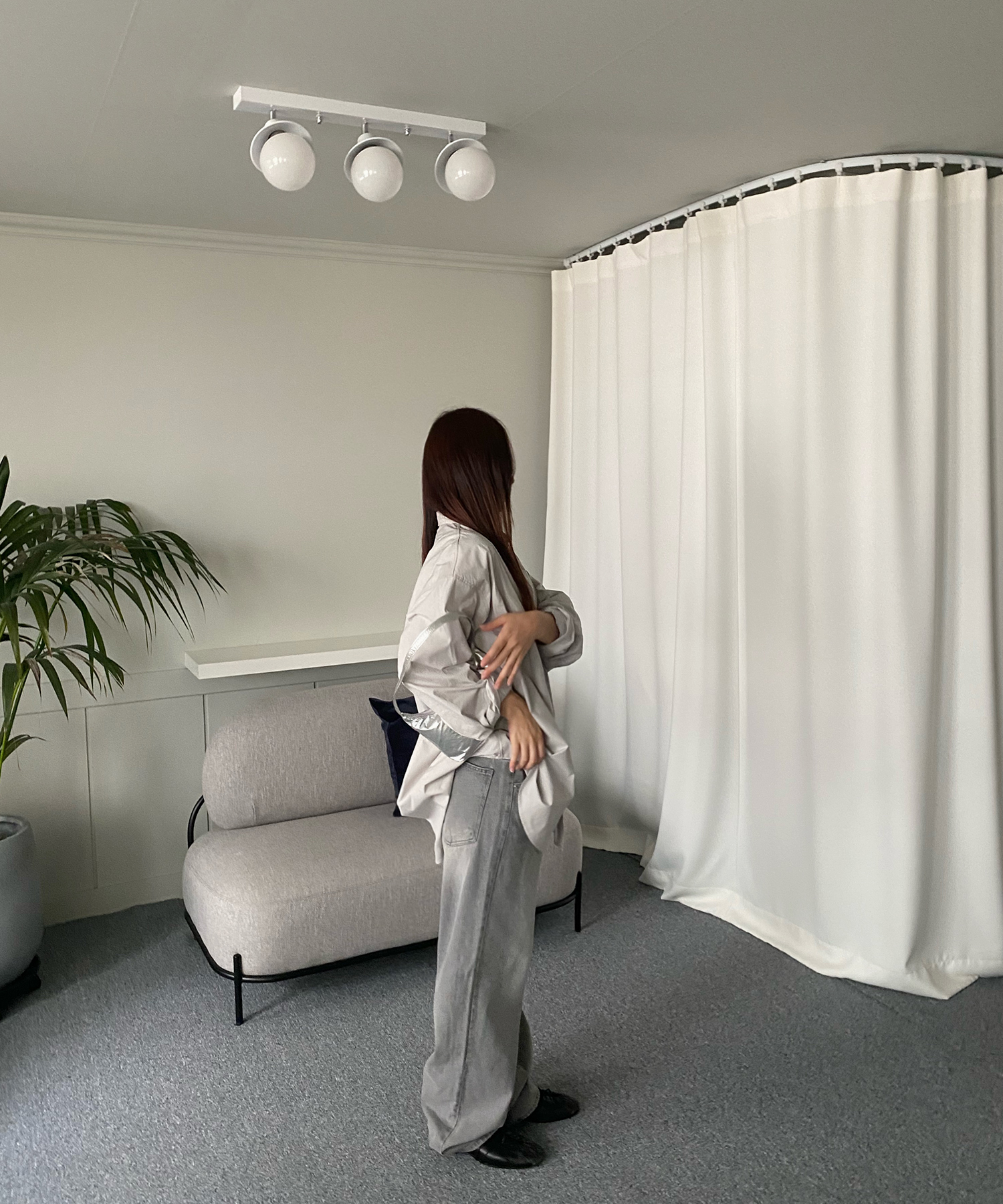 Jelly jean-light gray