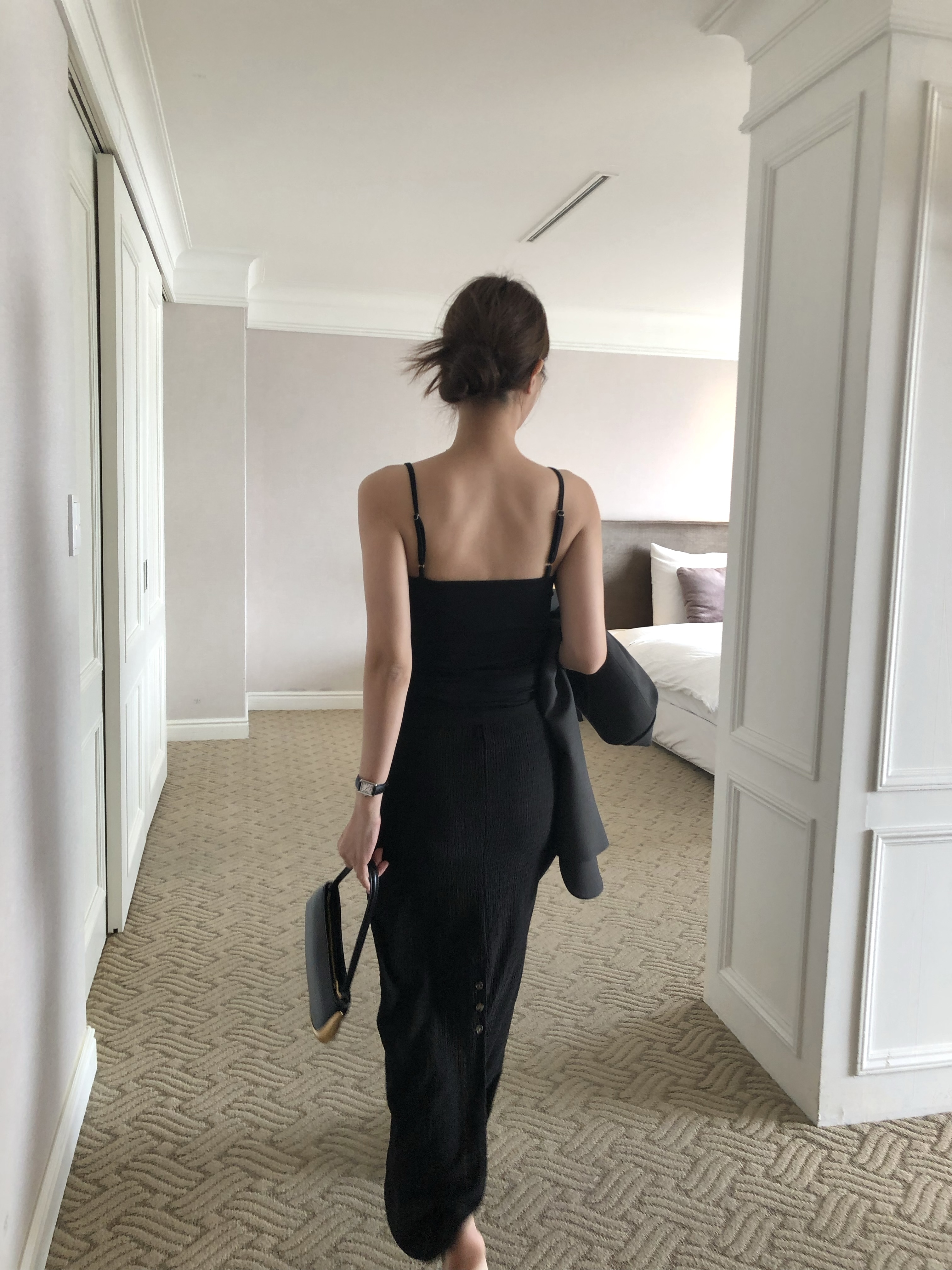 Modal strap sleeveless-ivory